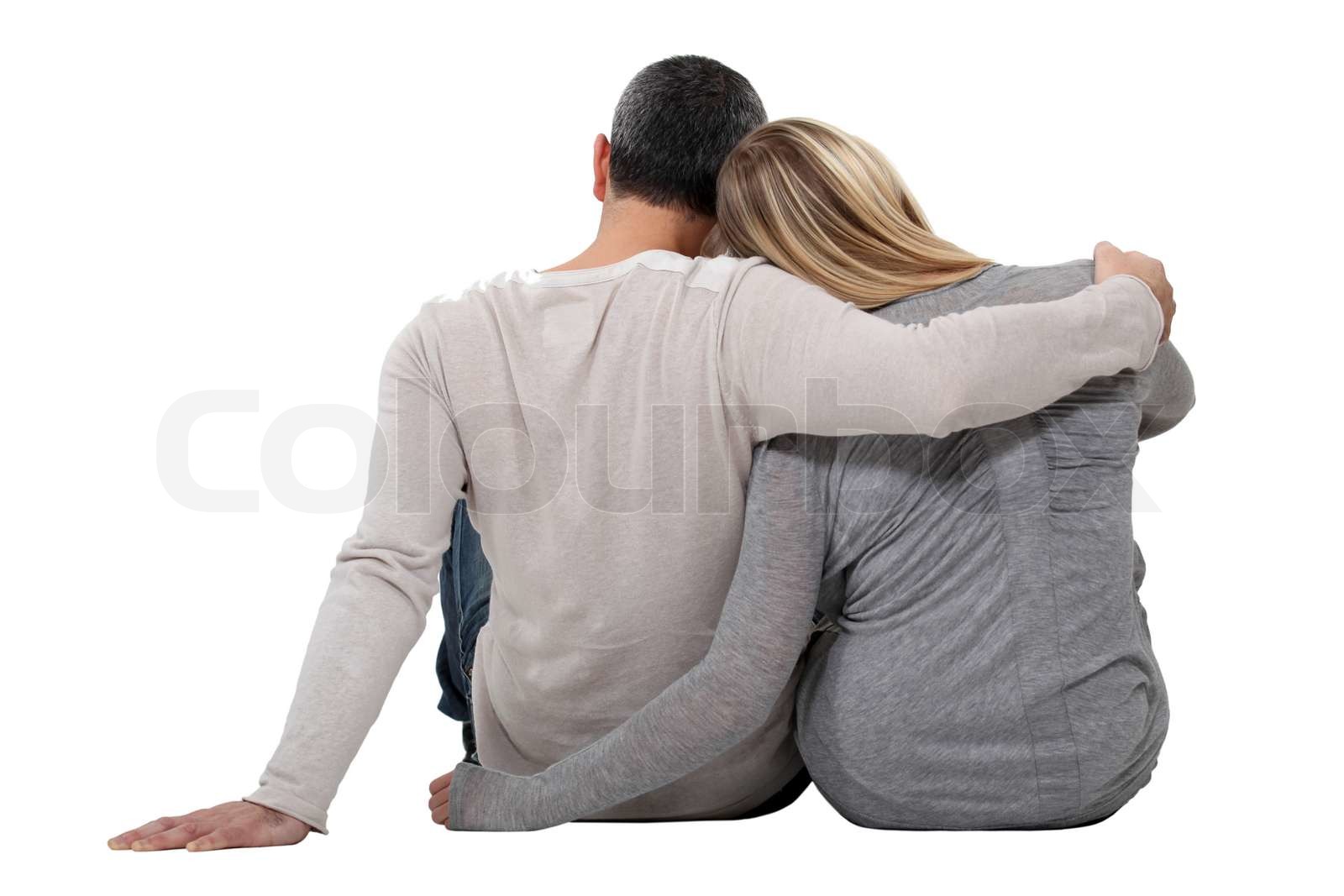 Couple embracing | Stock image | Colourbox