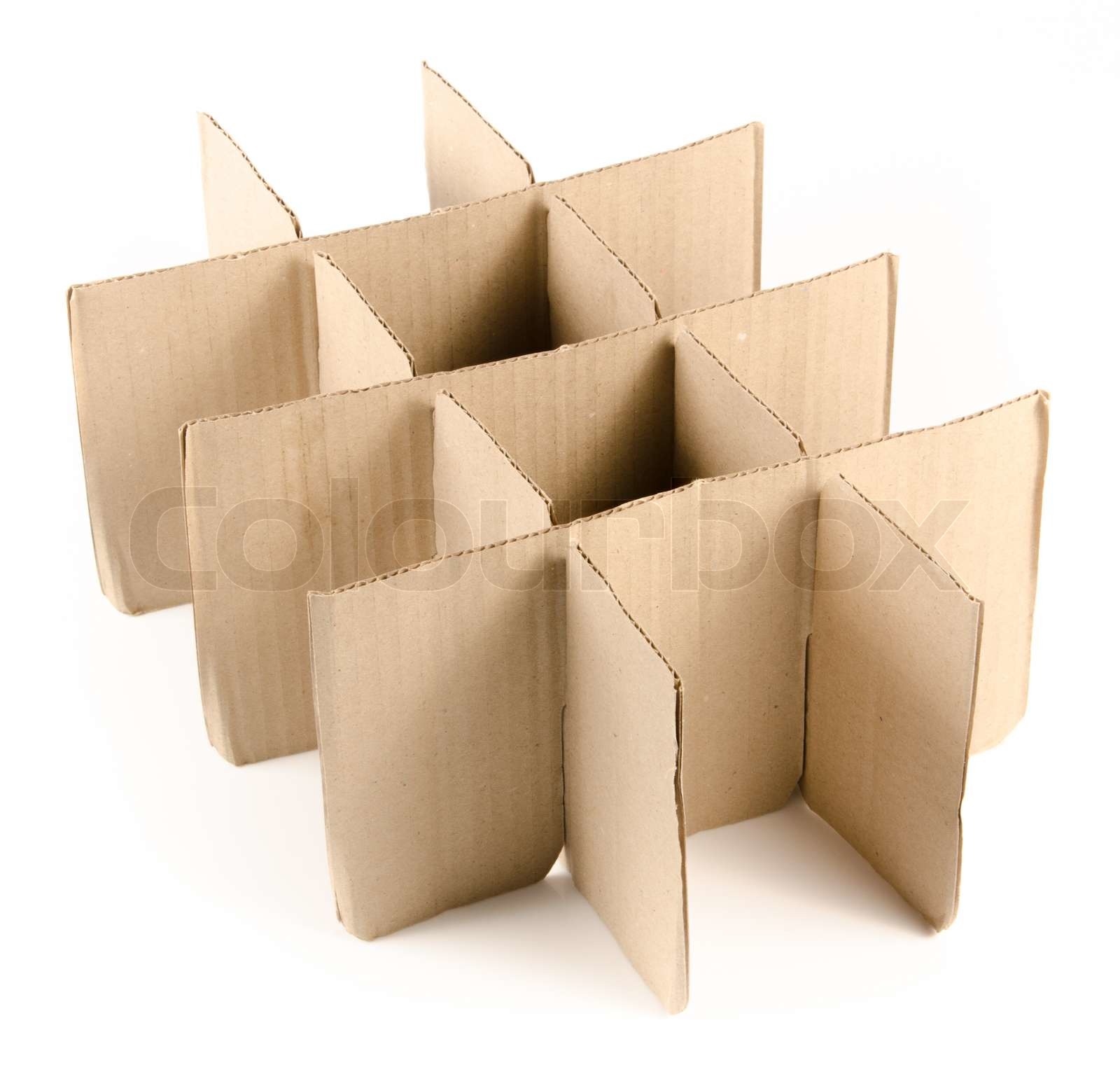 Stapel von Kartons Papier auf weißem Hintergrund isoliert | Stock Bild ...