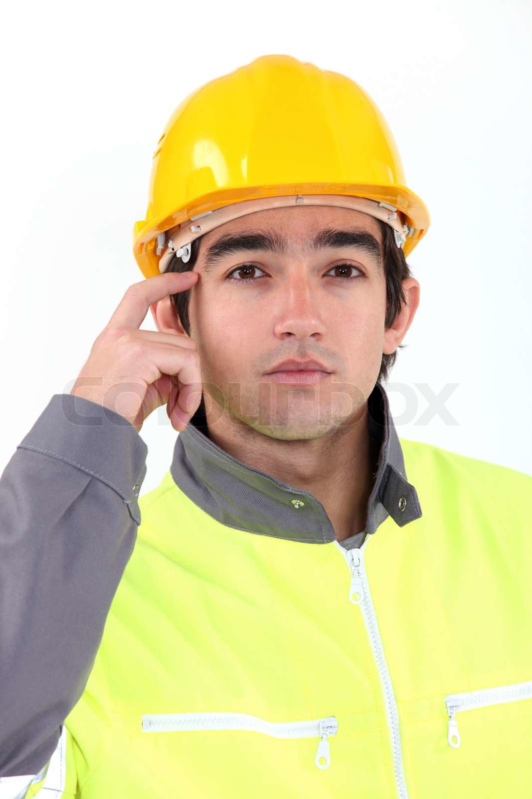 Traffic guard | Stock image | Colourbox