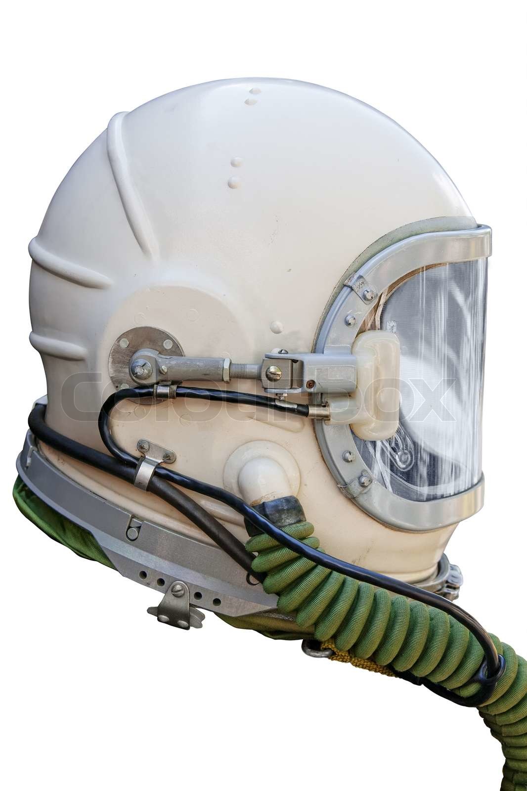 Astronaut/pilot helmet | Stock image | Colourbox