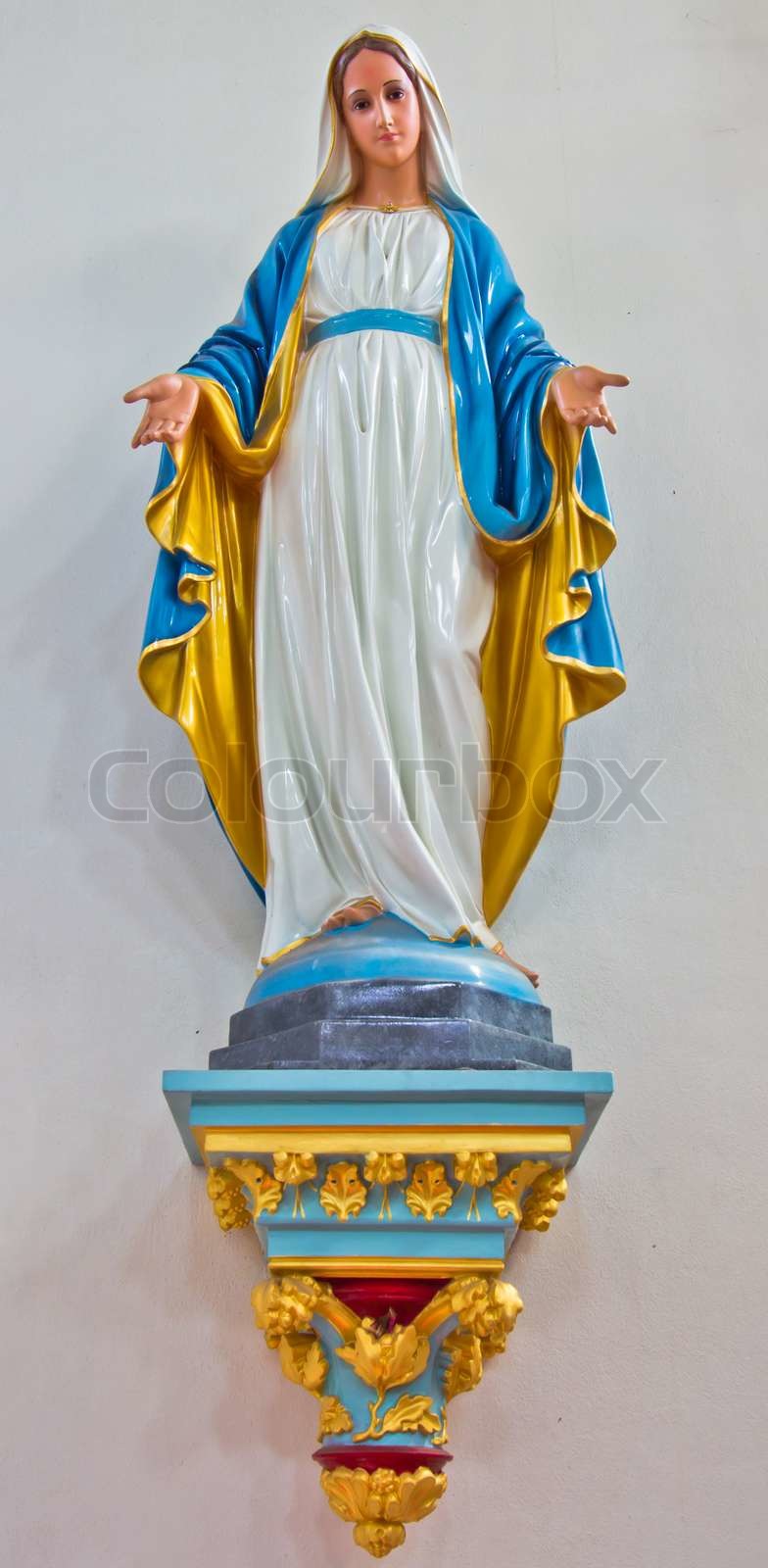 Statues of Holy Women in Roman | Stock image | Colourbox