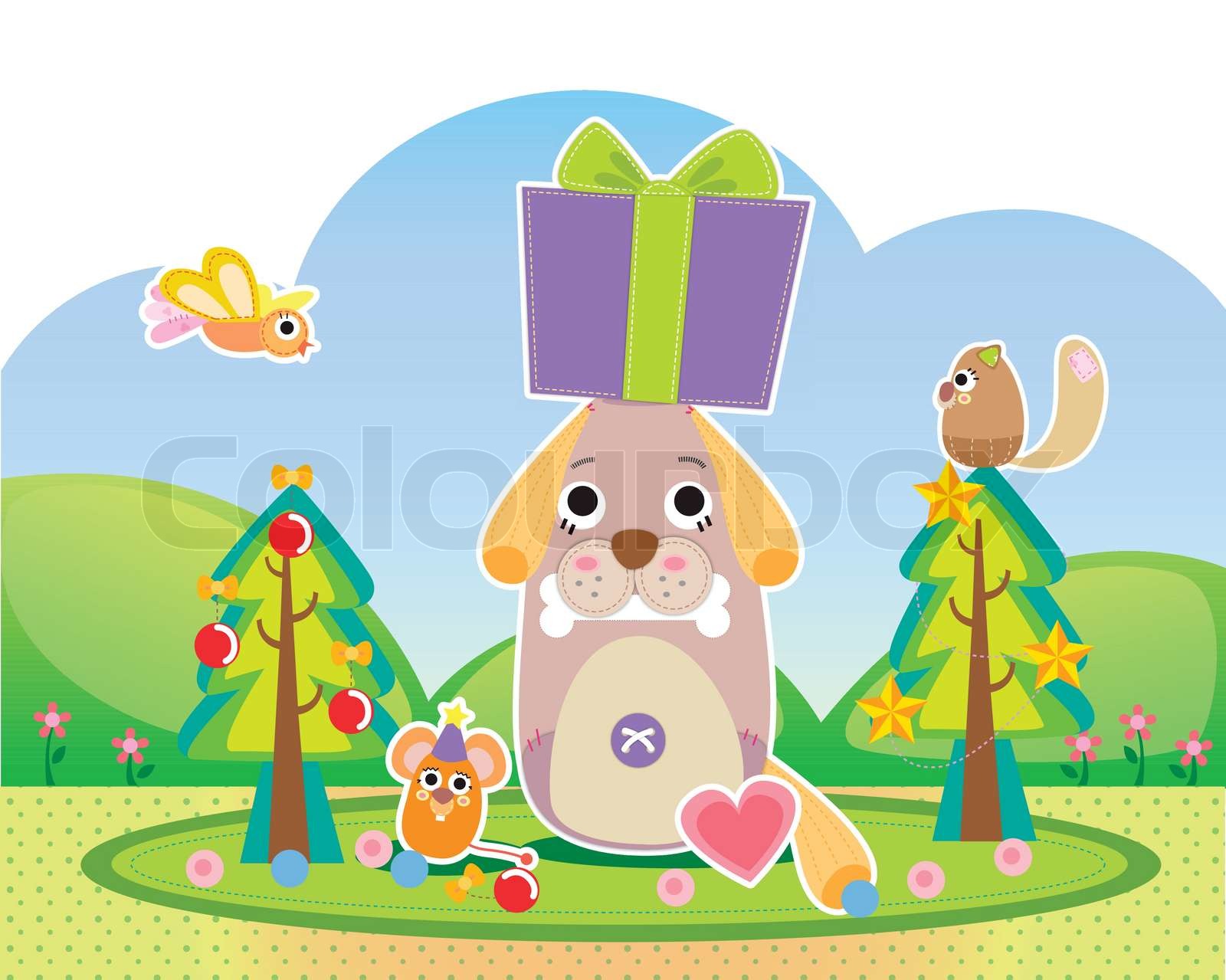 cute-animal | Stock vector | Colourbox