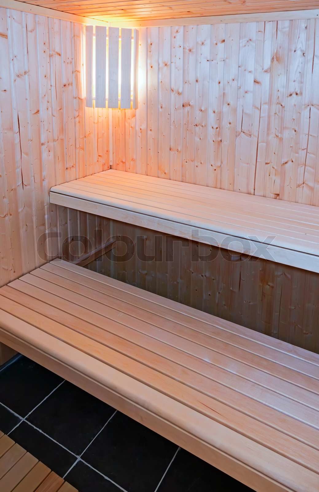 Sauna | Stock image | Colourbox