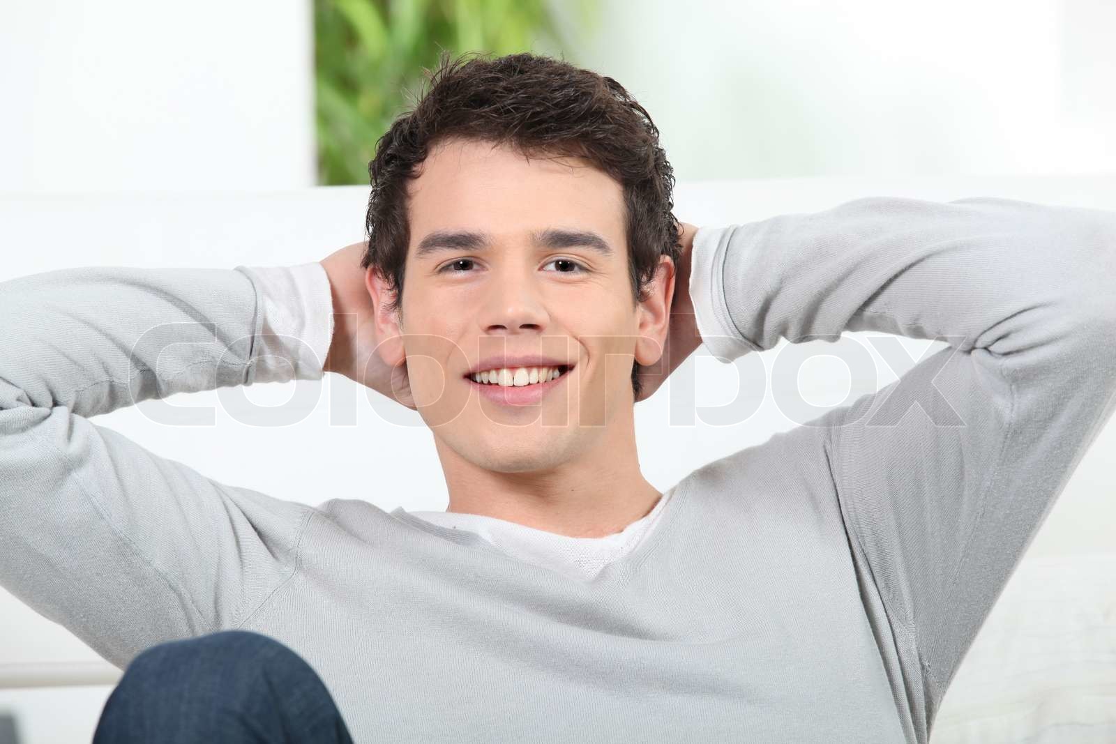 Man entspannt | Stock Bild | Colourbox