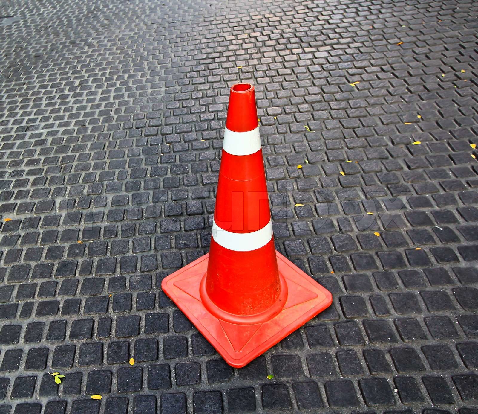 Rubber cone | Stock image | Colourbox