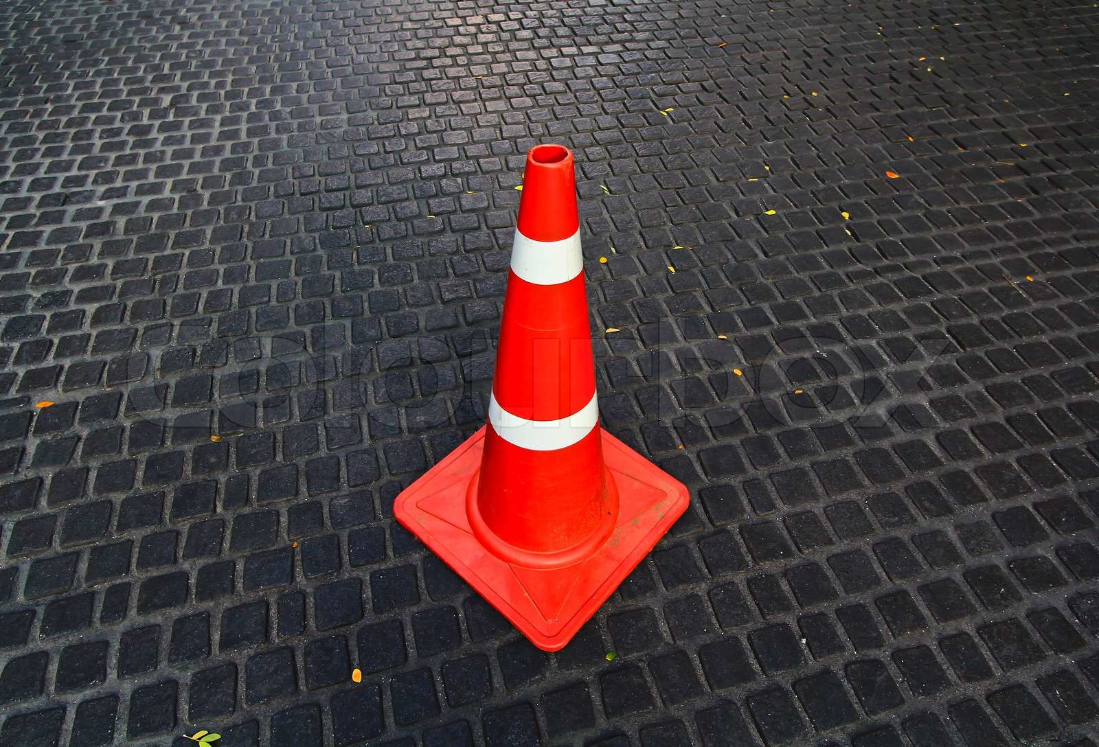 Rubber cone | Stock image | Colourbox