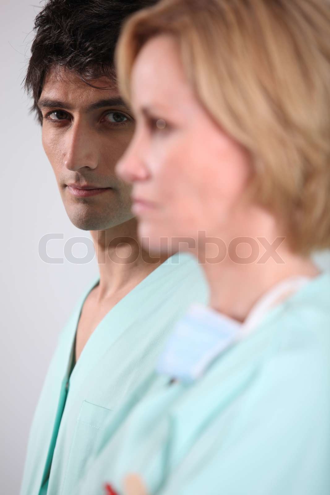 Health workers | Stock image | Colourbox