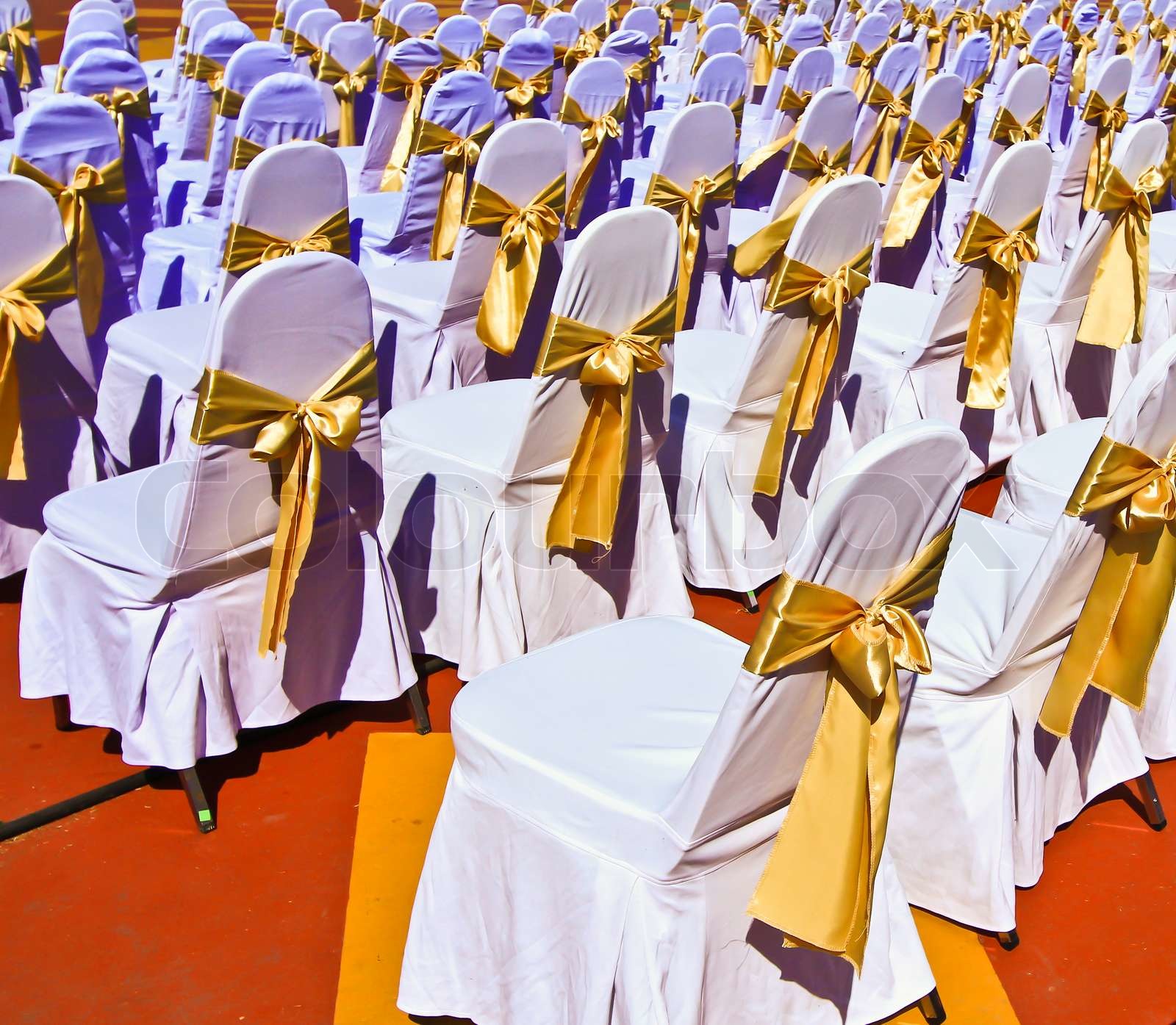 White chair Events | Stock image | Colourbox