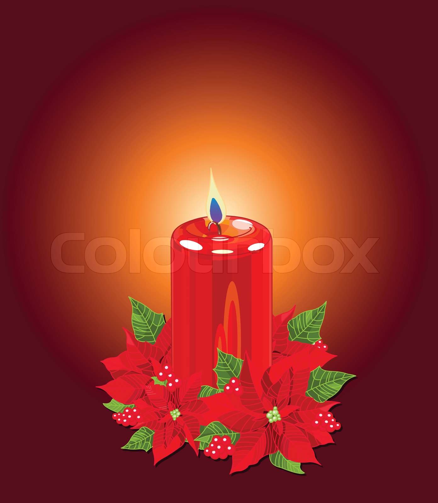 julestjerne, clipart, ikoner | Stock vektor | Colourbox