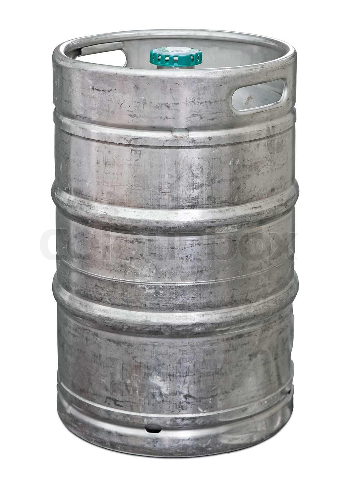 Metal beer keg | Stock image | Colourbox