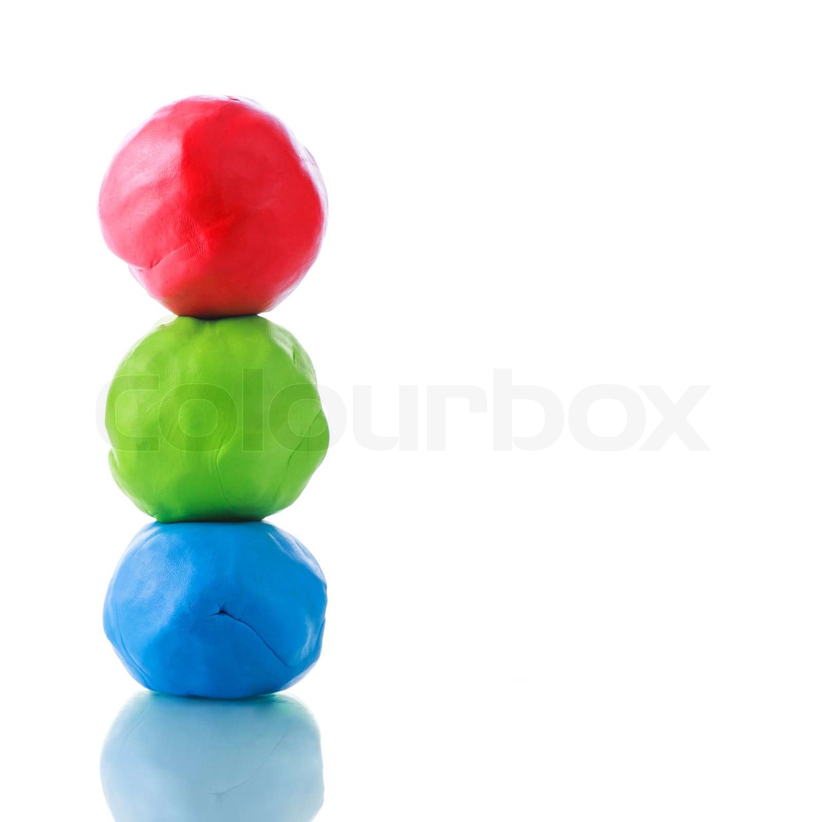 RGB Plastilin | Stock Bild | Colourbox