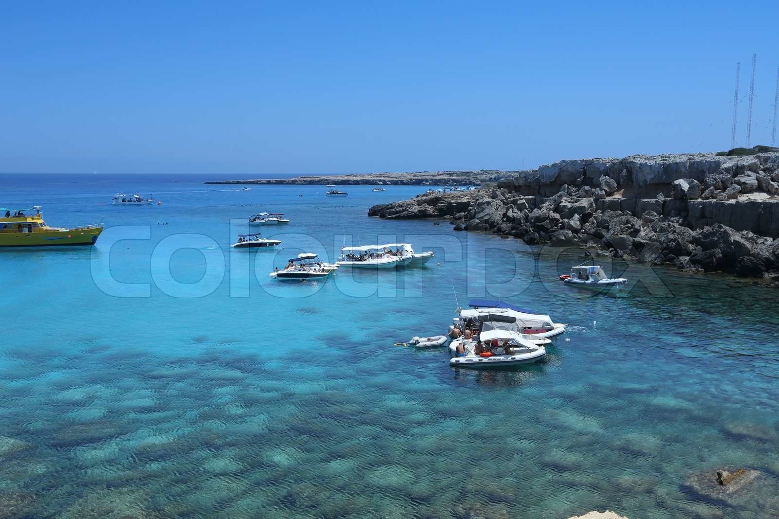 Kavo Greko cape in Cyprus | Stock image | Colourbox