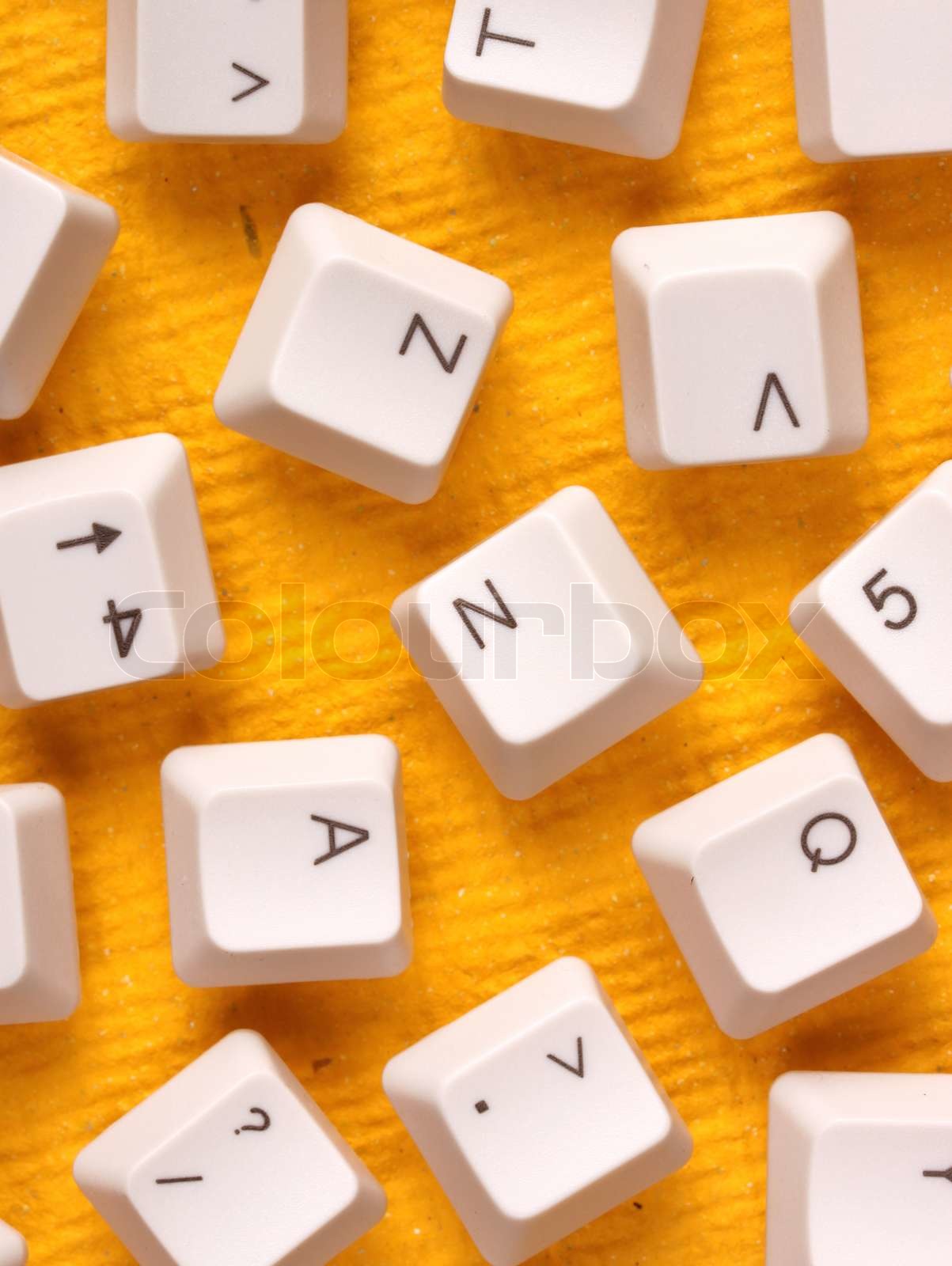 Computer keys | Stock image | Colourbox