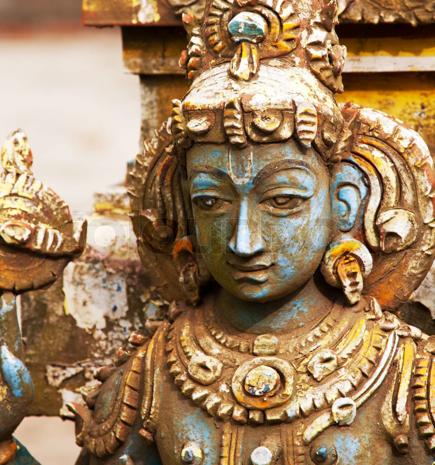 Hindu statue | Stock image | Colourbox
