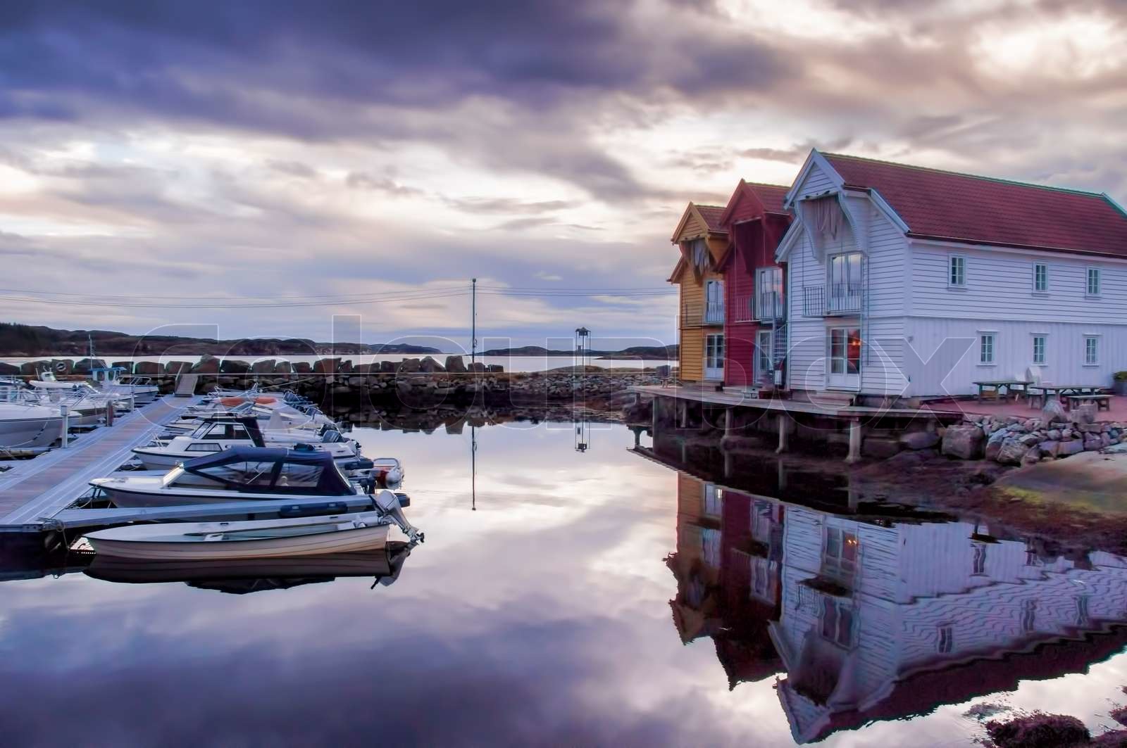 Fishermans village | Stock image | Colourbox