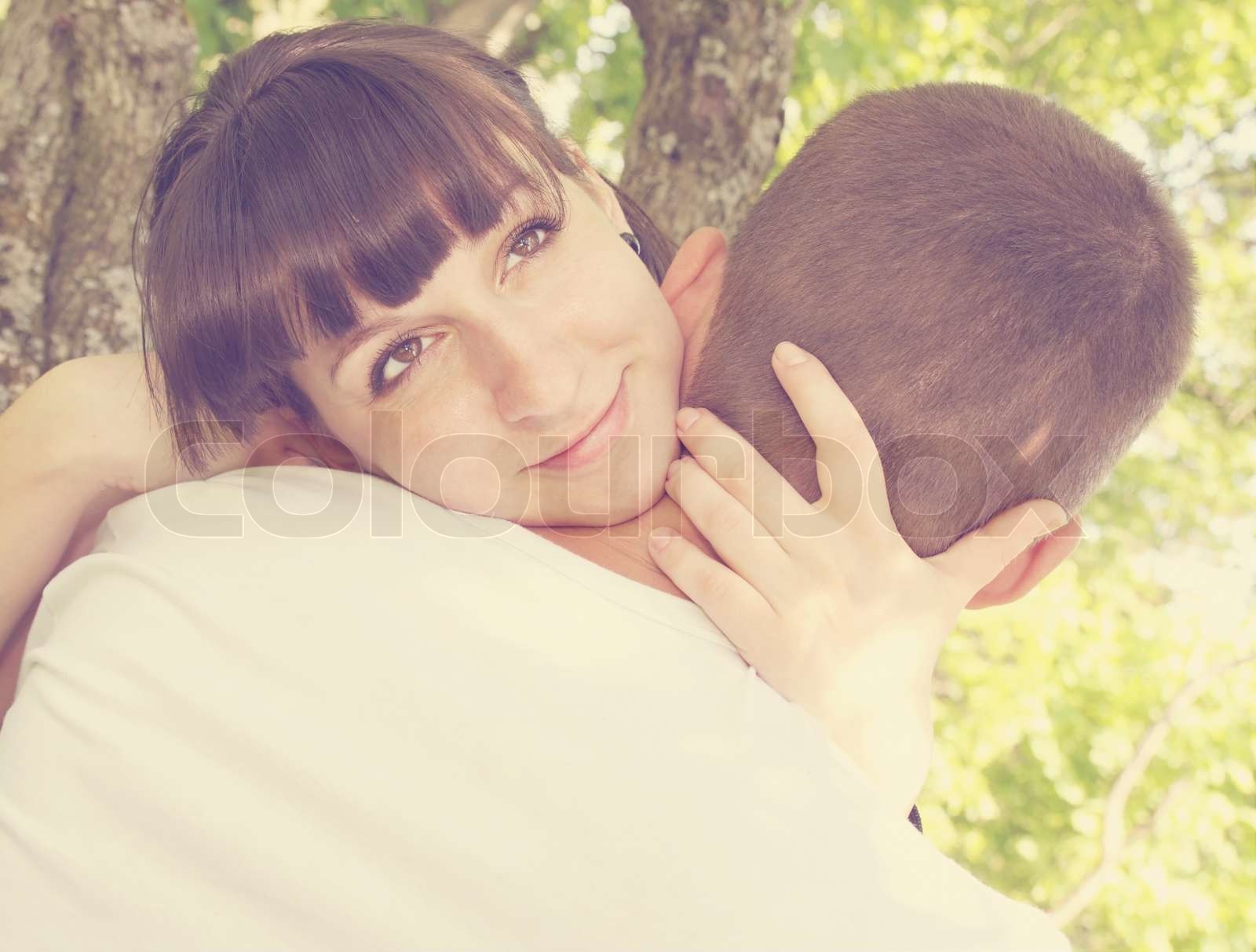 hot hugs,tinted | Stock image | Colourbox