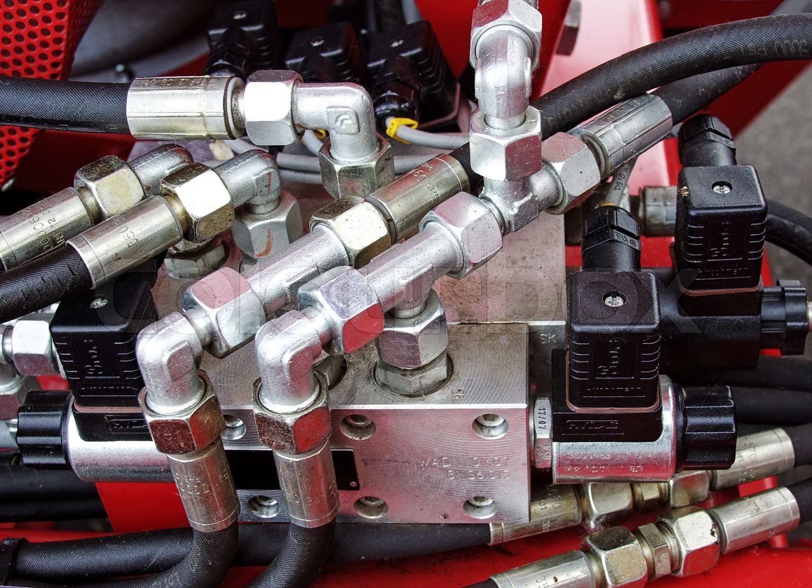 industrial pneumatic unit | Stock image | Colourbox