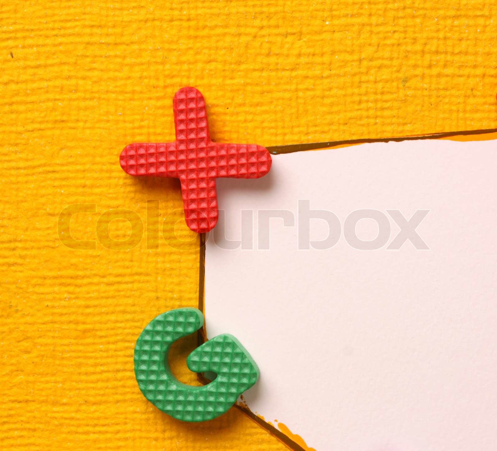 Alfabet og tal | Stock foto | Colourbox