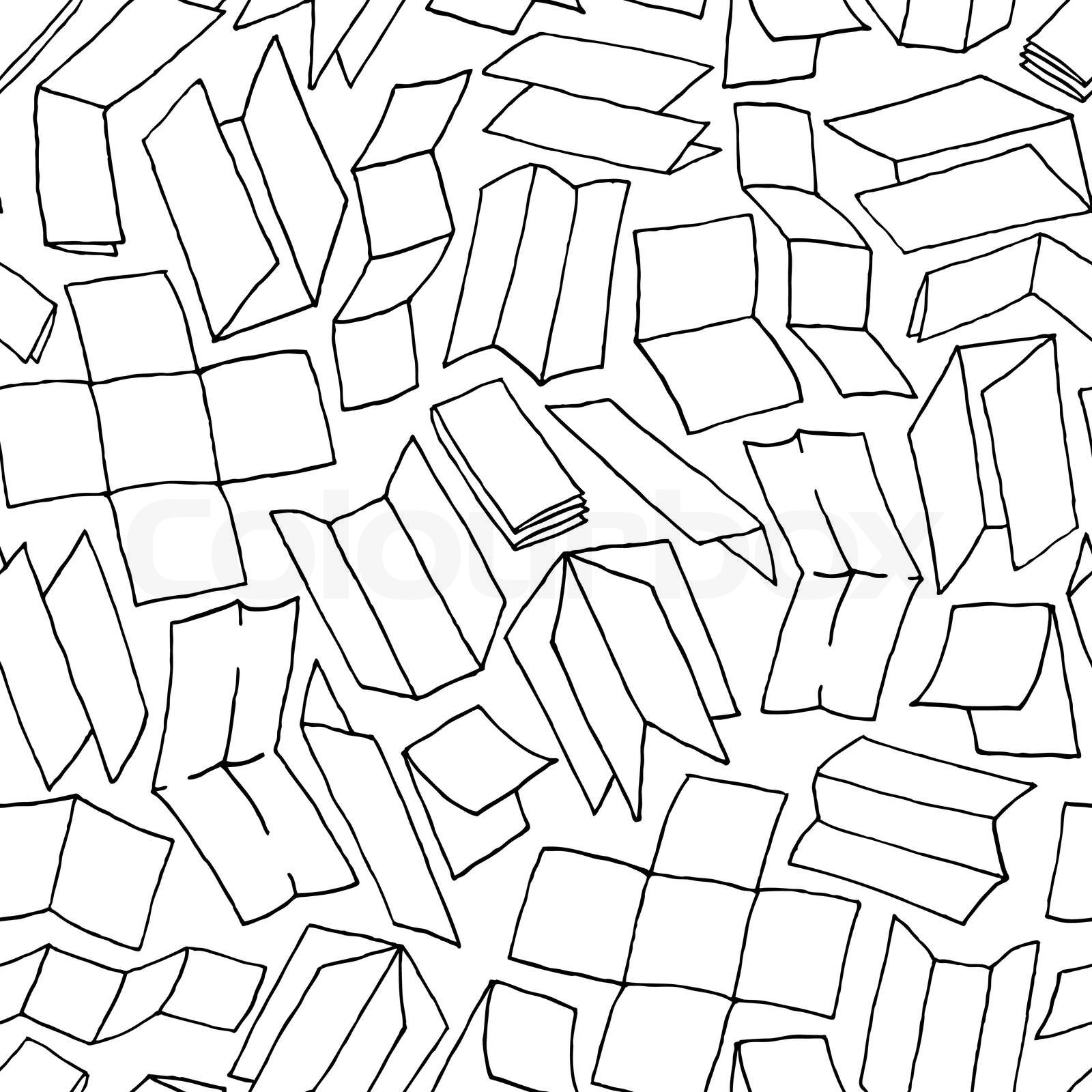 Paper design seamless pattern | Stock vector | Colourbox