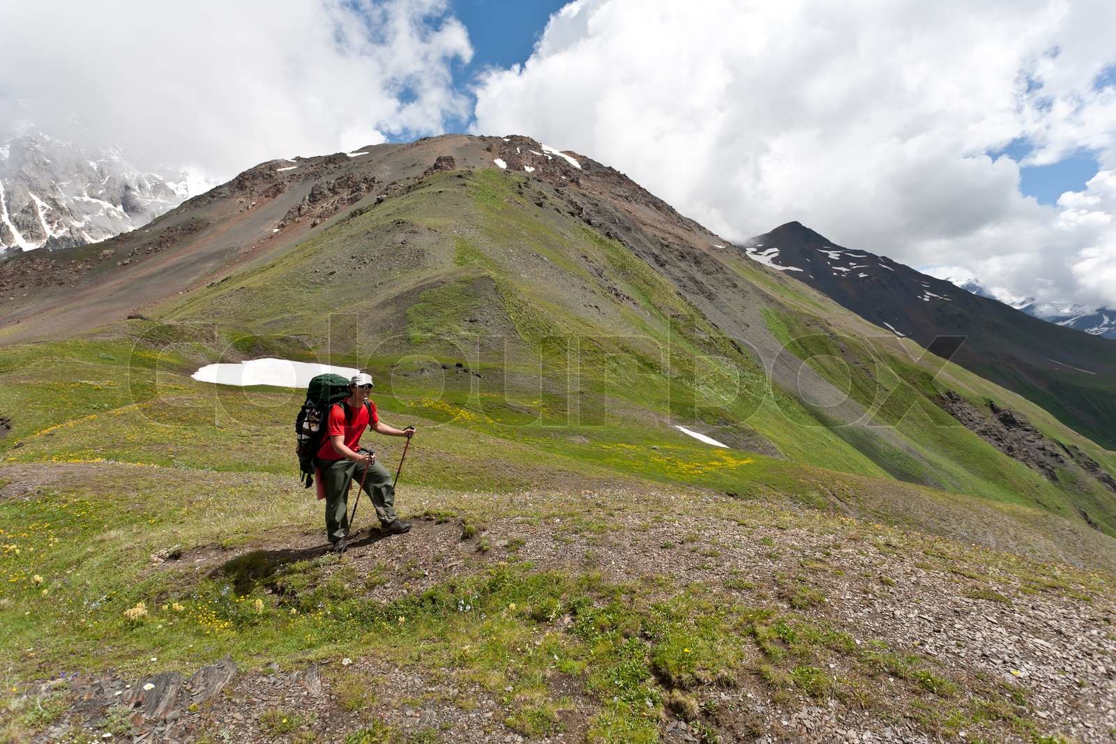 Happy Wanderer | Stock Bild | Colourbox