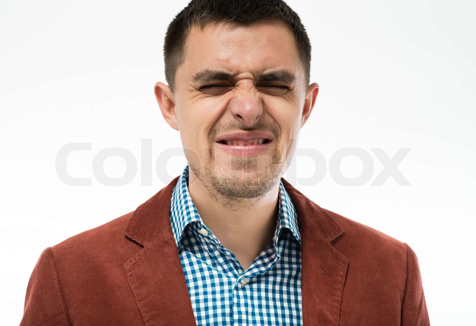 frustrated man | Stock image | Colourbox