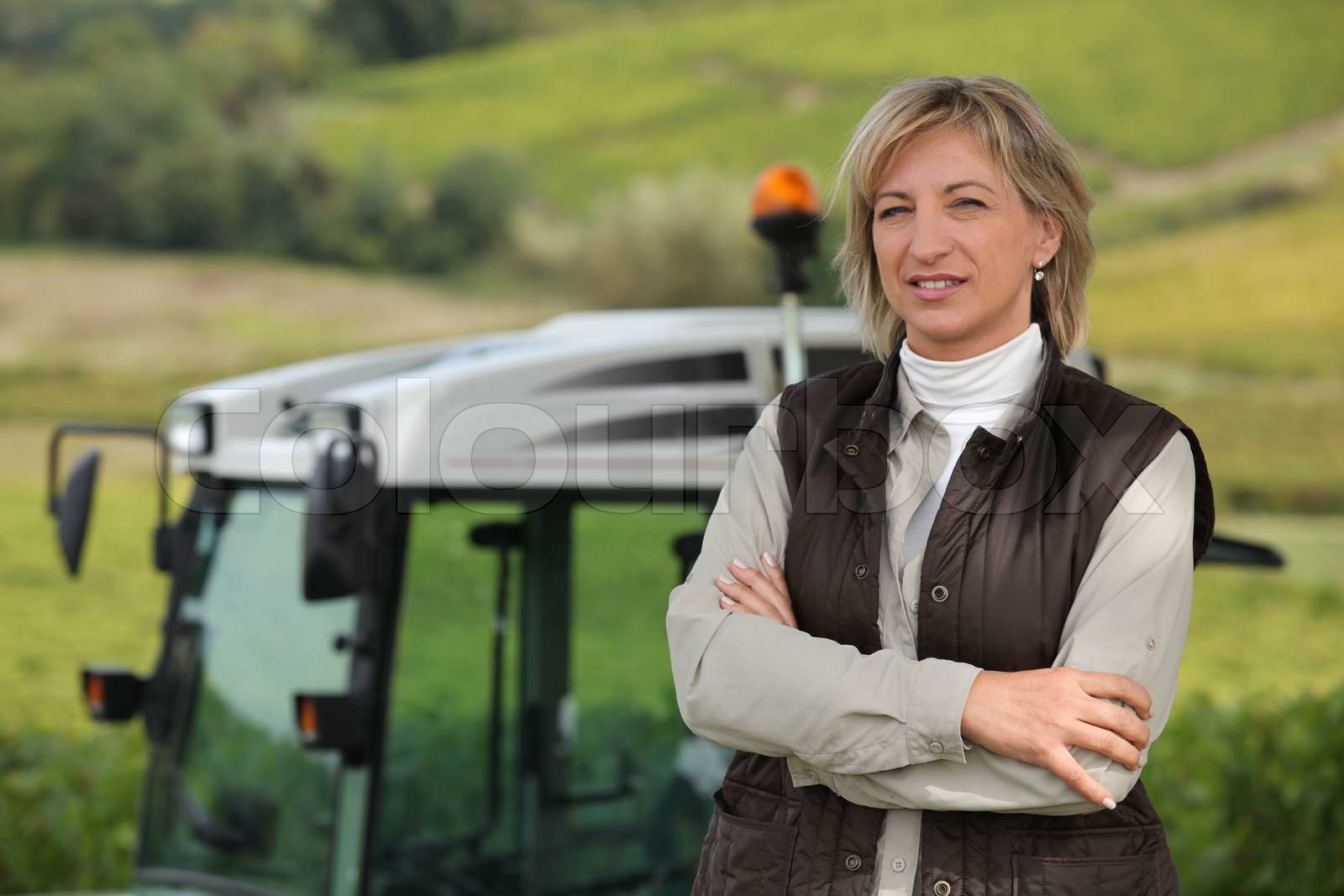 Bäuerin | Stock Bild | Colourbox