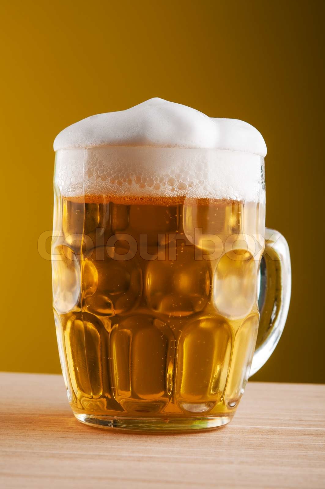 Mug of beer | Stock image | Colourbox