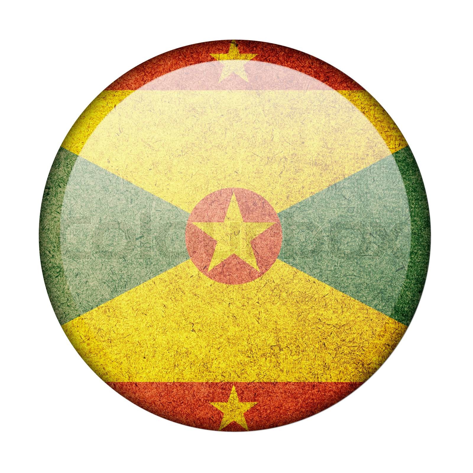 Grenada button flag | Stock image | Colourbox