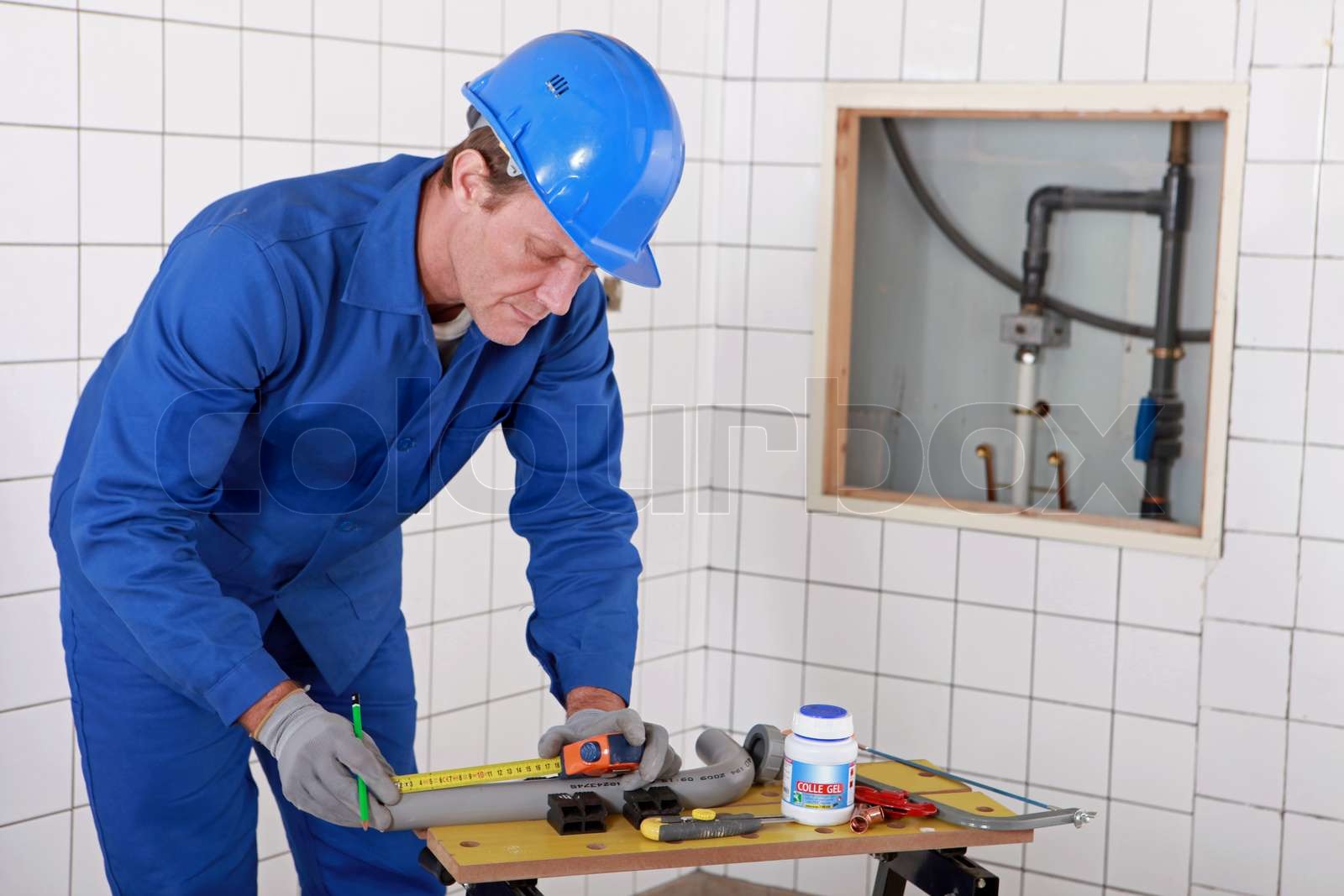 Plumber | Stock image | Colourbox