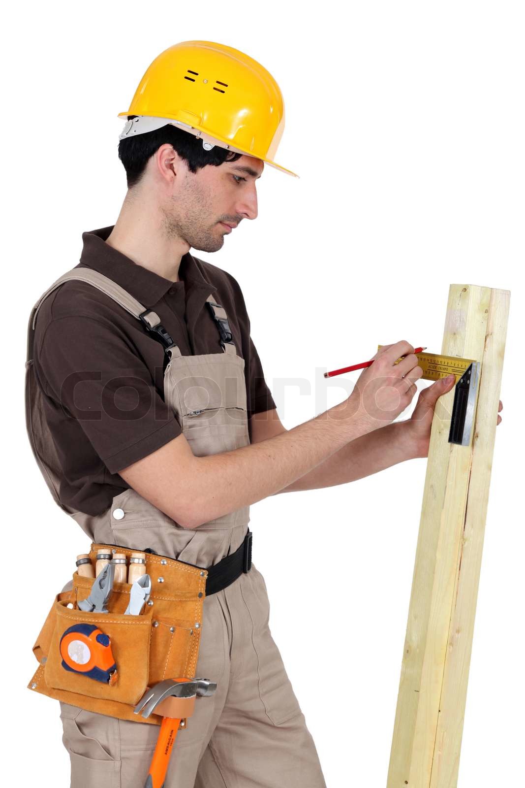 I should cut right here | Stock image | Colourbox