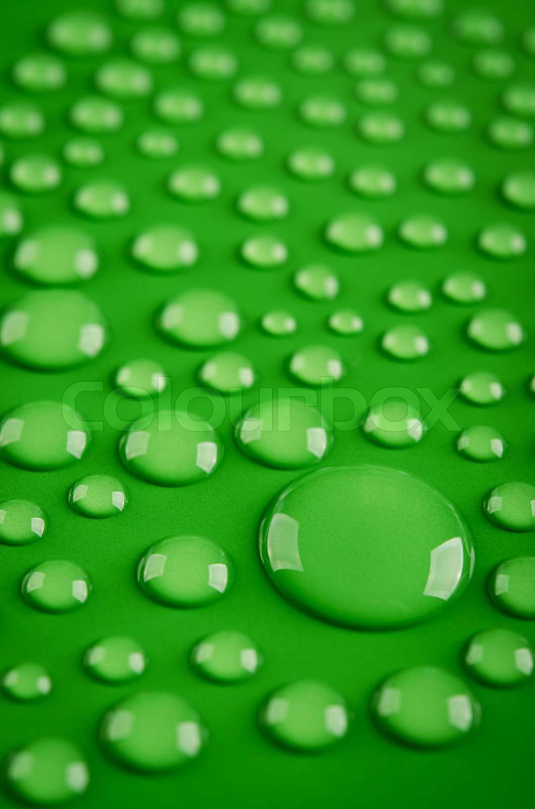 Close-up von Wassertropfen | Stock Bild | Colourbox