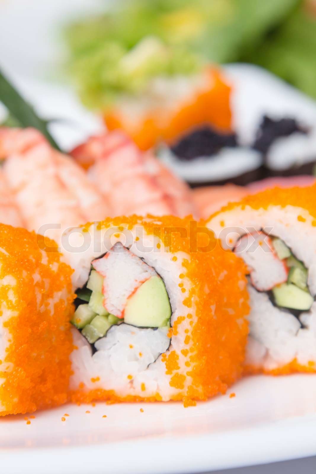 Japanese sushi | Stock image | Colourbox