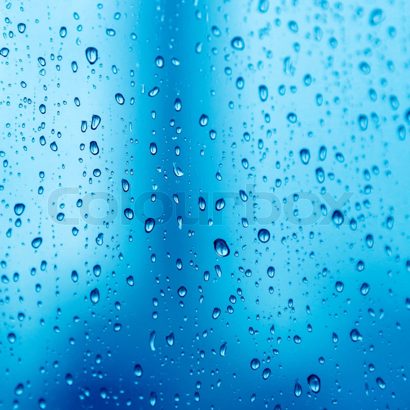 rain drops | Stock image | Colourbox