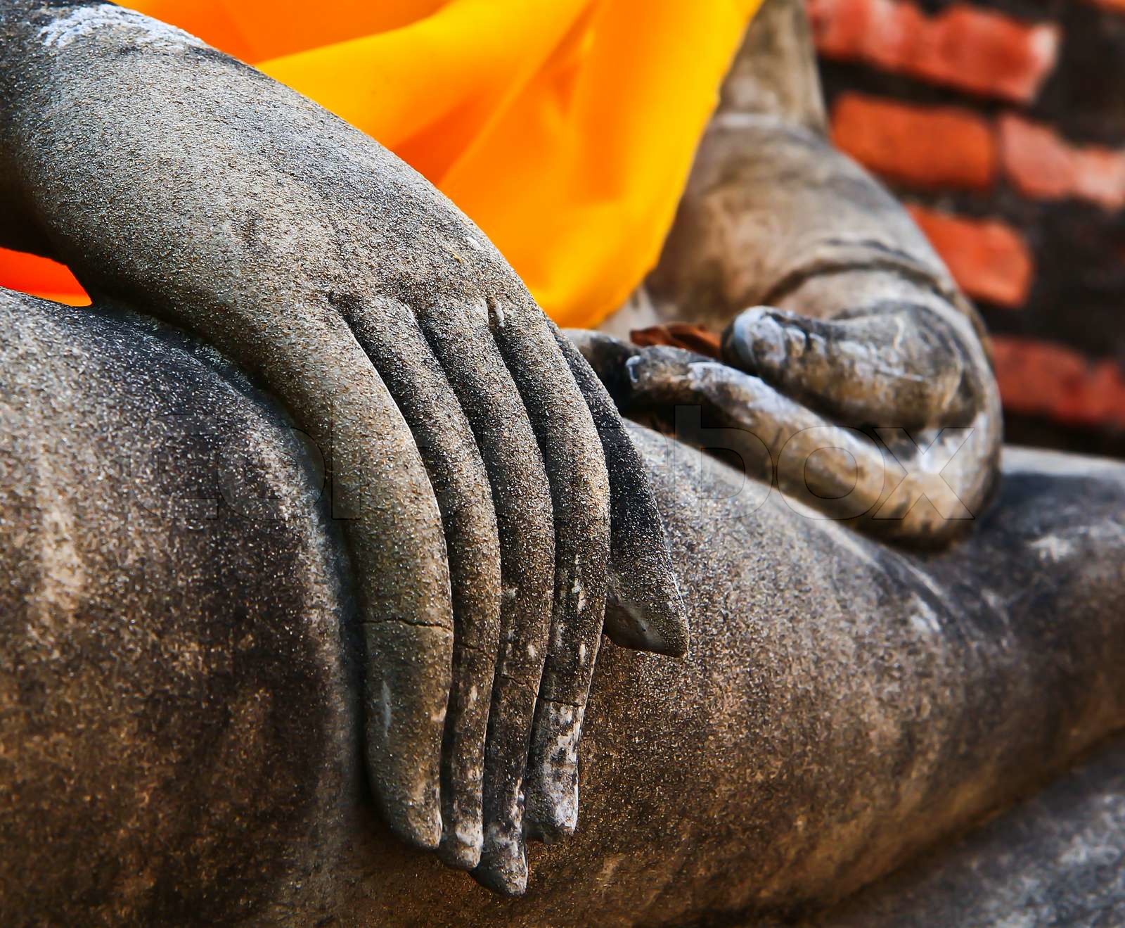 buddha hand buddhism | Stock image | Colourbox
