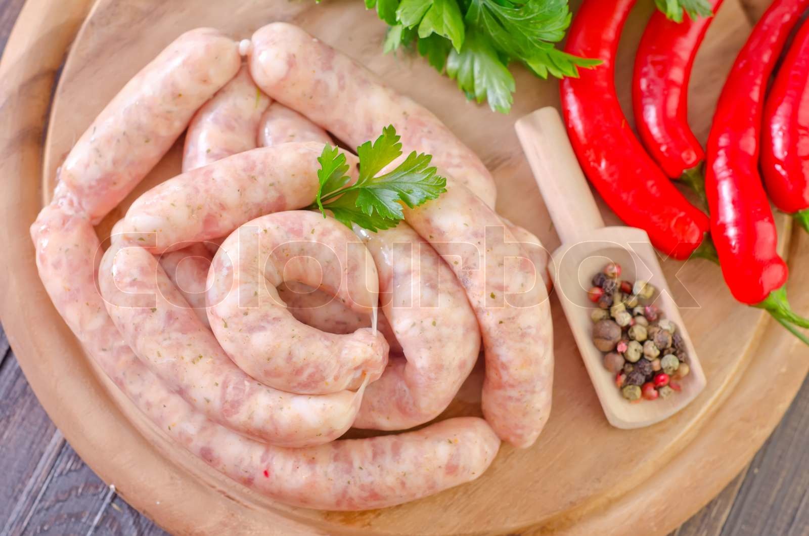 Würstchen | Stock Bild | Colourbox