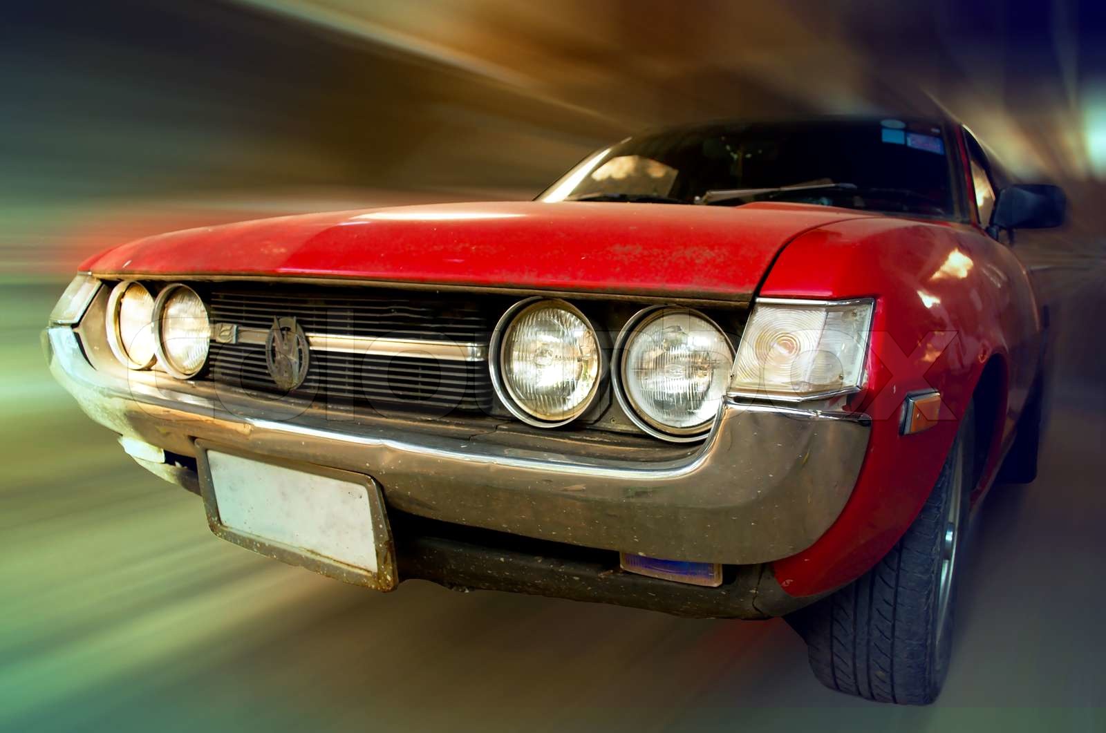 Speed-Auto | Stock Bild | Colourbox