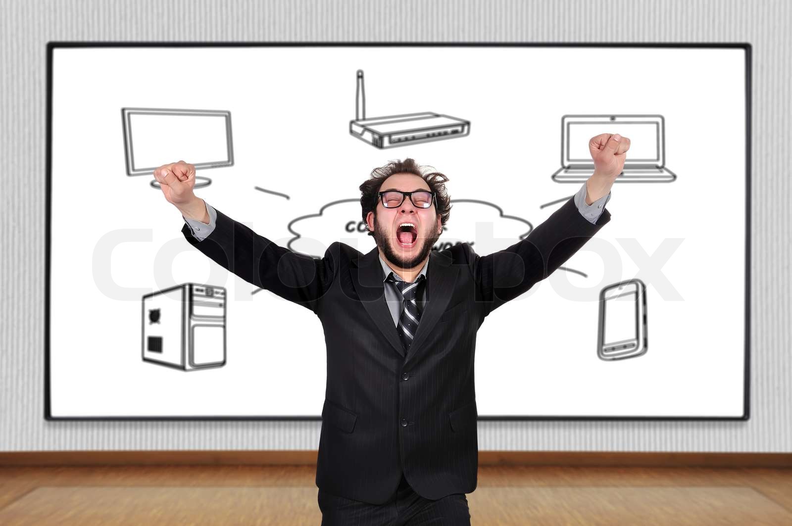 computer network | Stock image | Colourbox