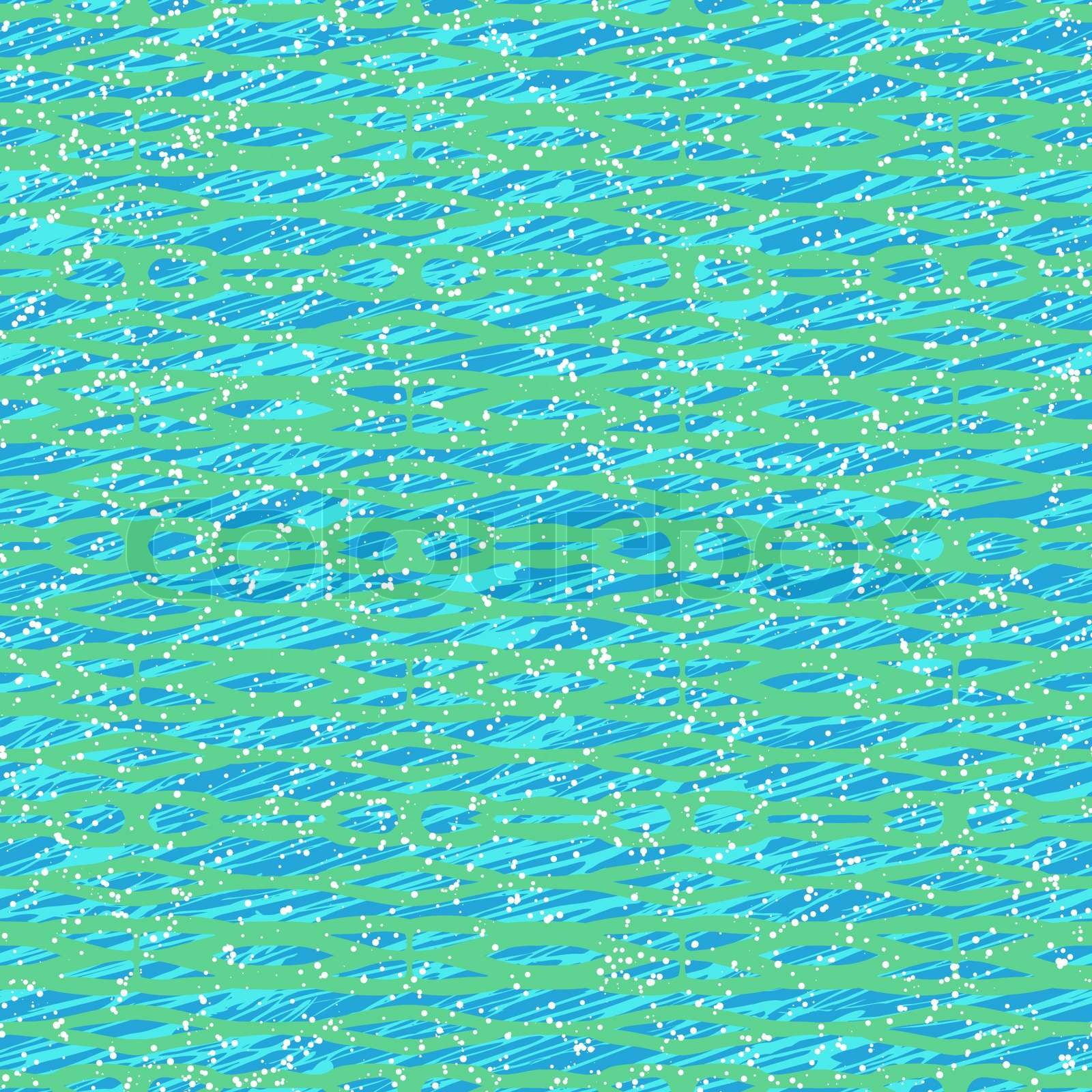 Pattern inspired by nature in aqua blue color Texture for web, print ...