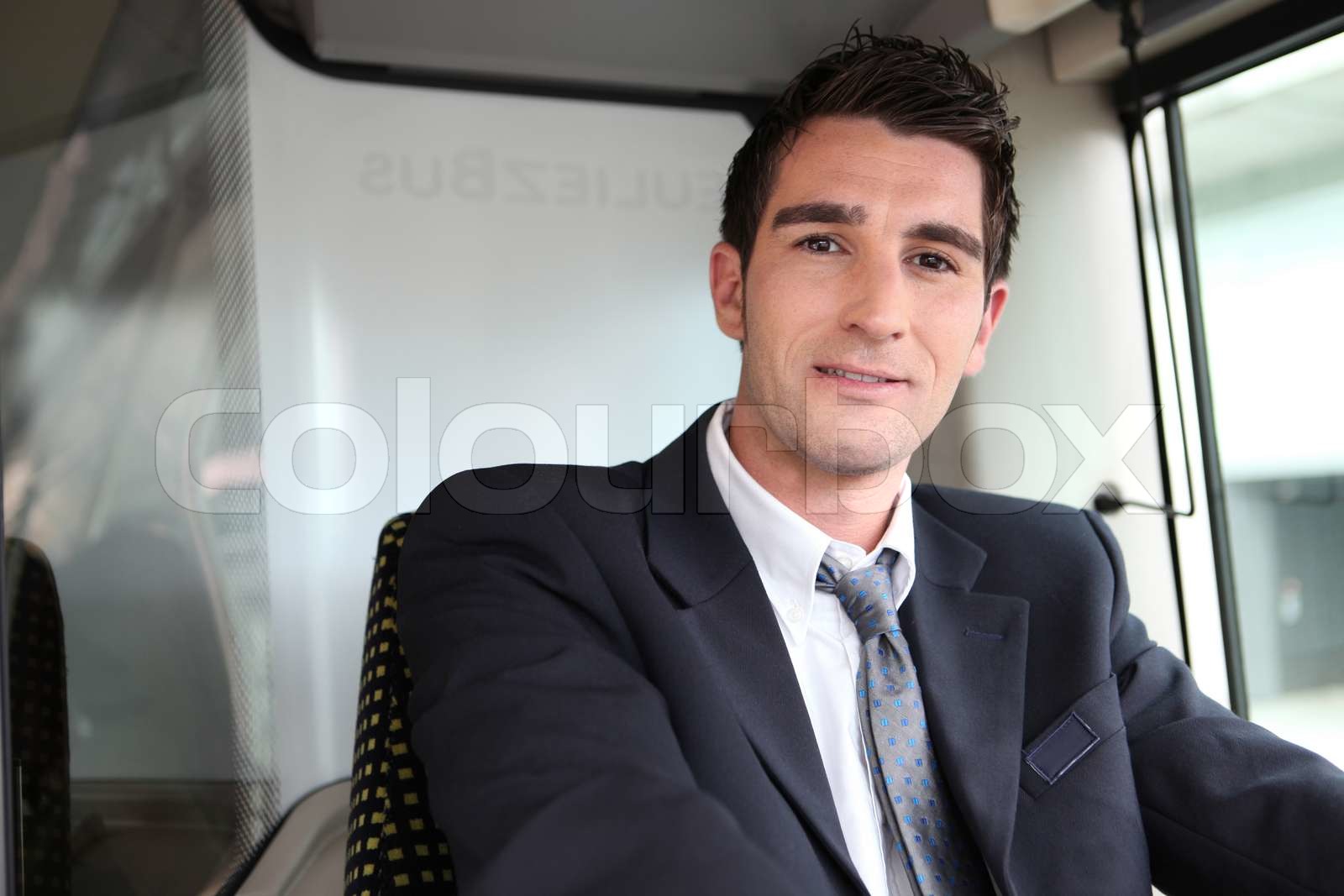 Bus driver | Stock image | Colourbox