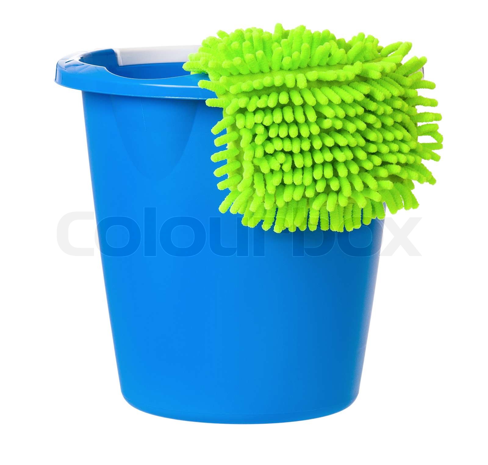 Blaue Eimer | Stock Bild | Colourbox