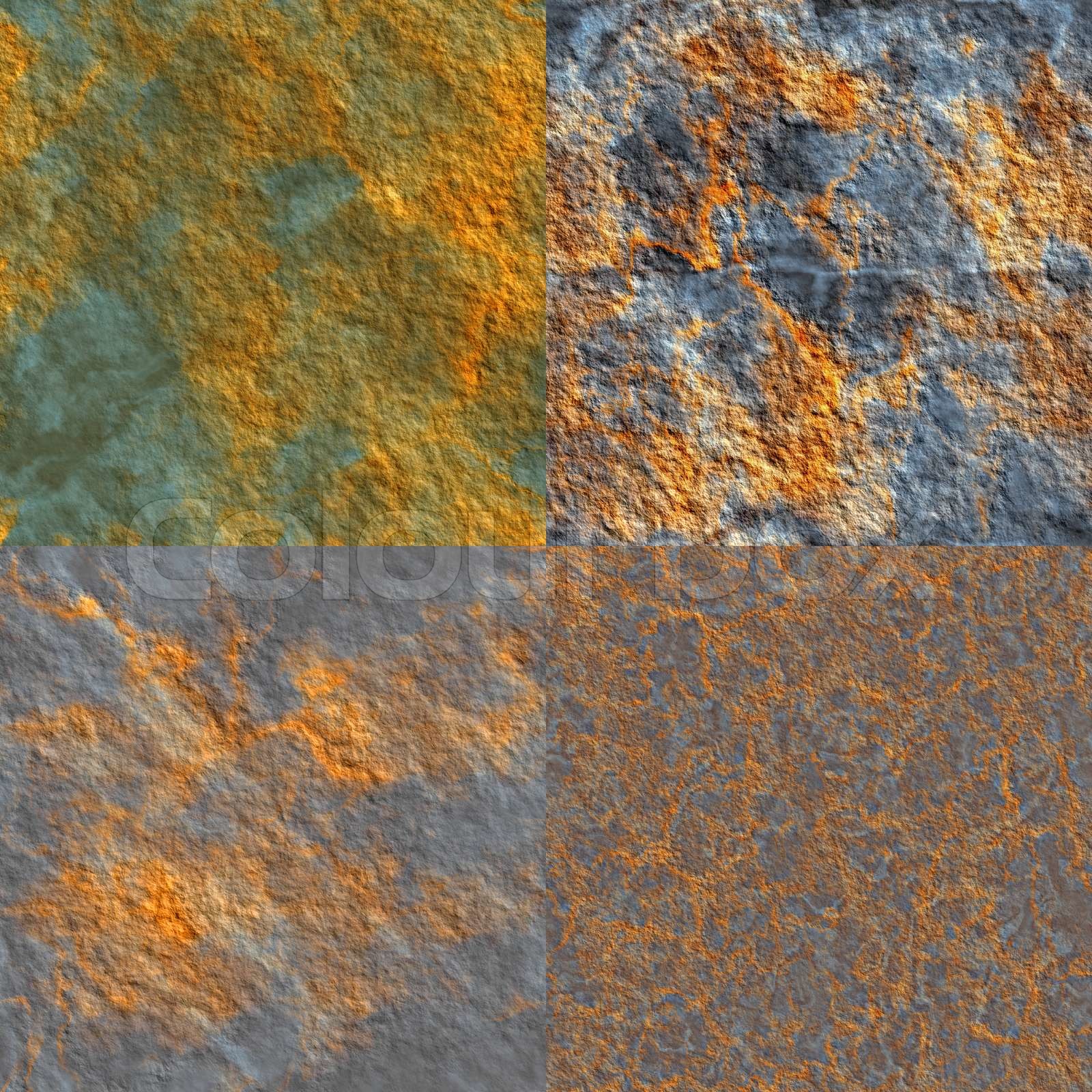 Seamless rust texture | Stock image | Colourbox