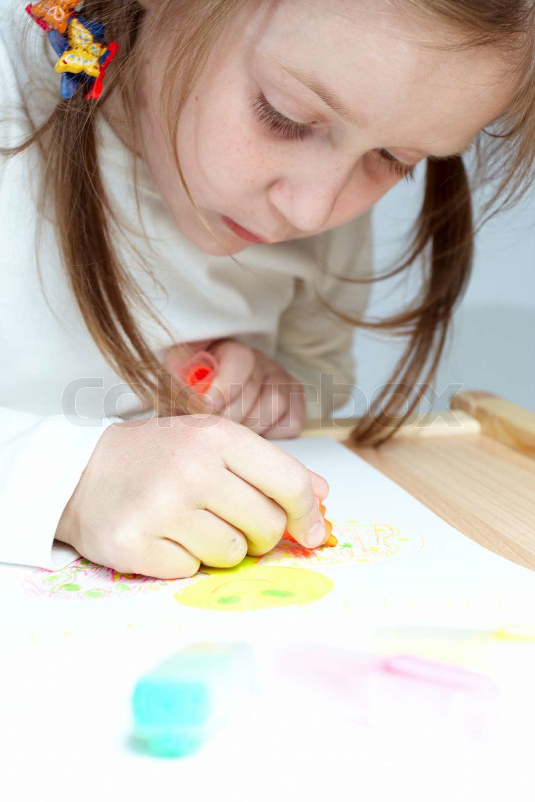 barn tegning | Stock foto | Colourbox