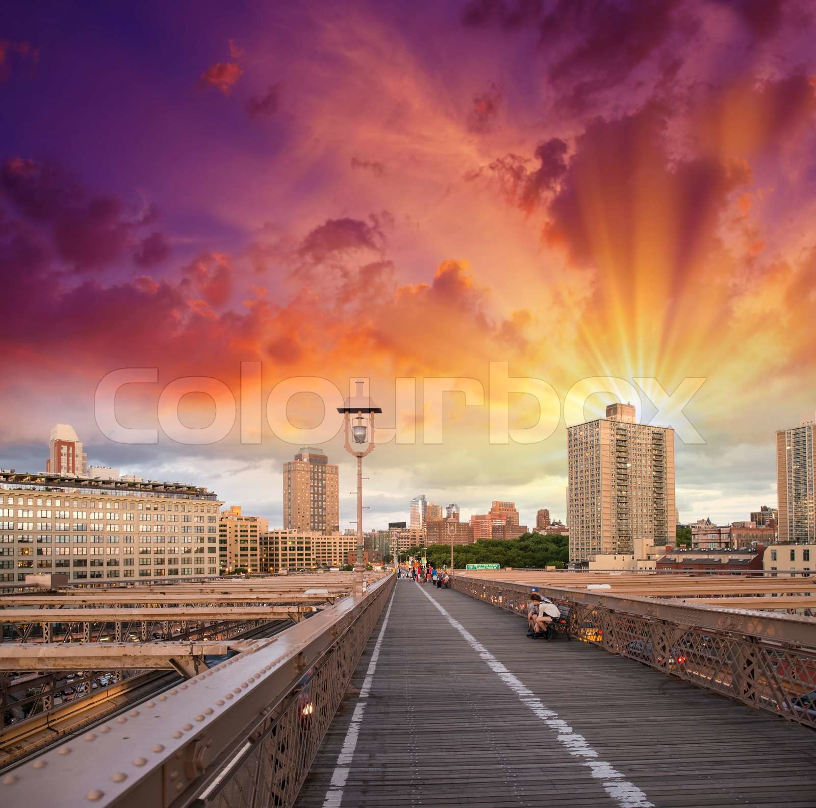 New York City Beautiful skyline in summer season | Stock image | Colourbox