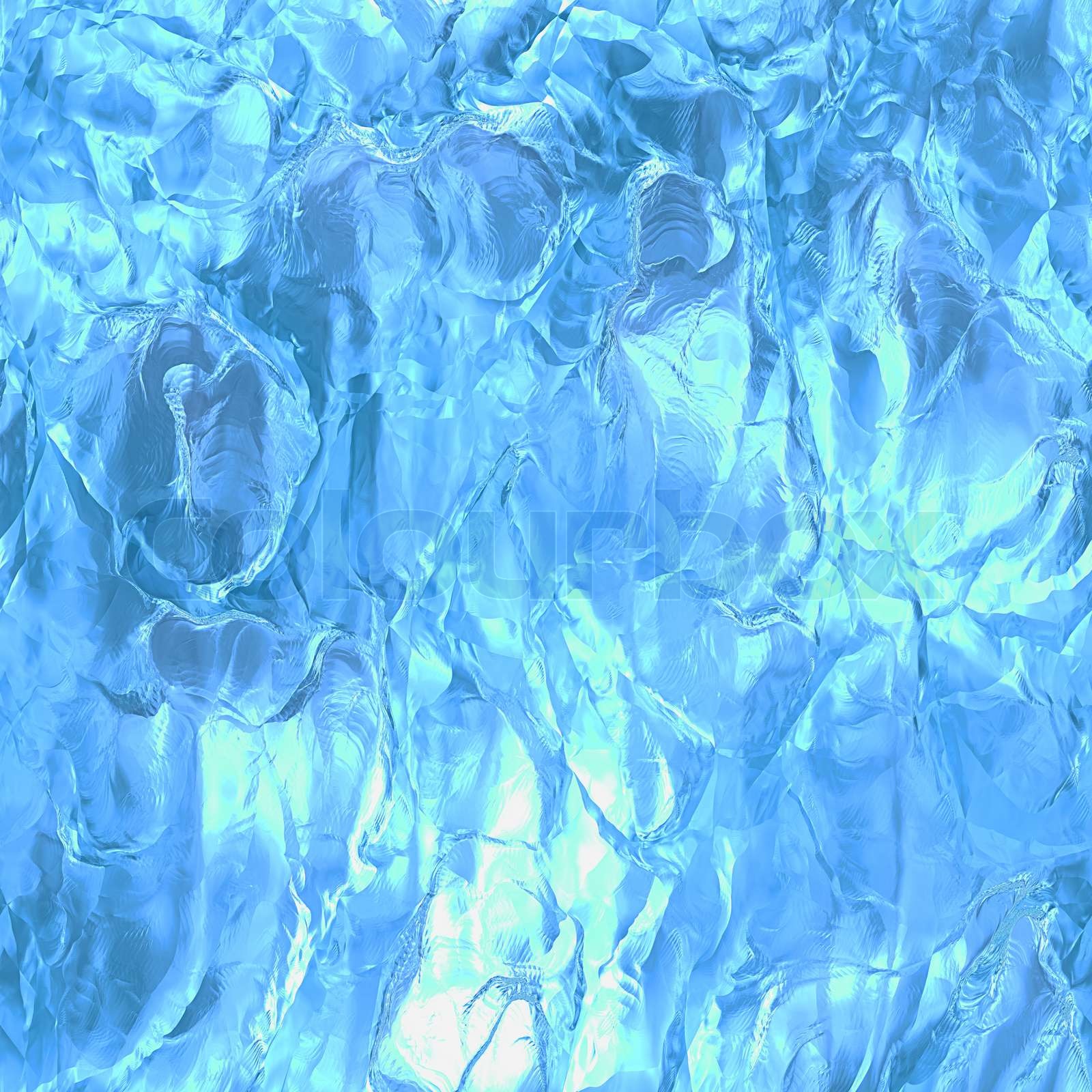 Seamless water texture | Stock image | Colourbox