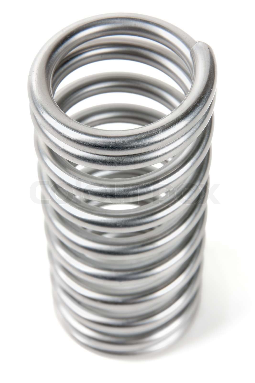 Metallfeder | Stock Bild | Colourbox