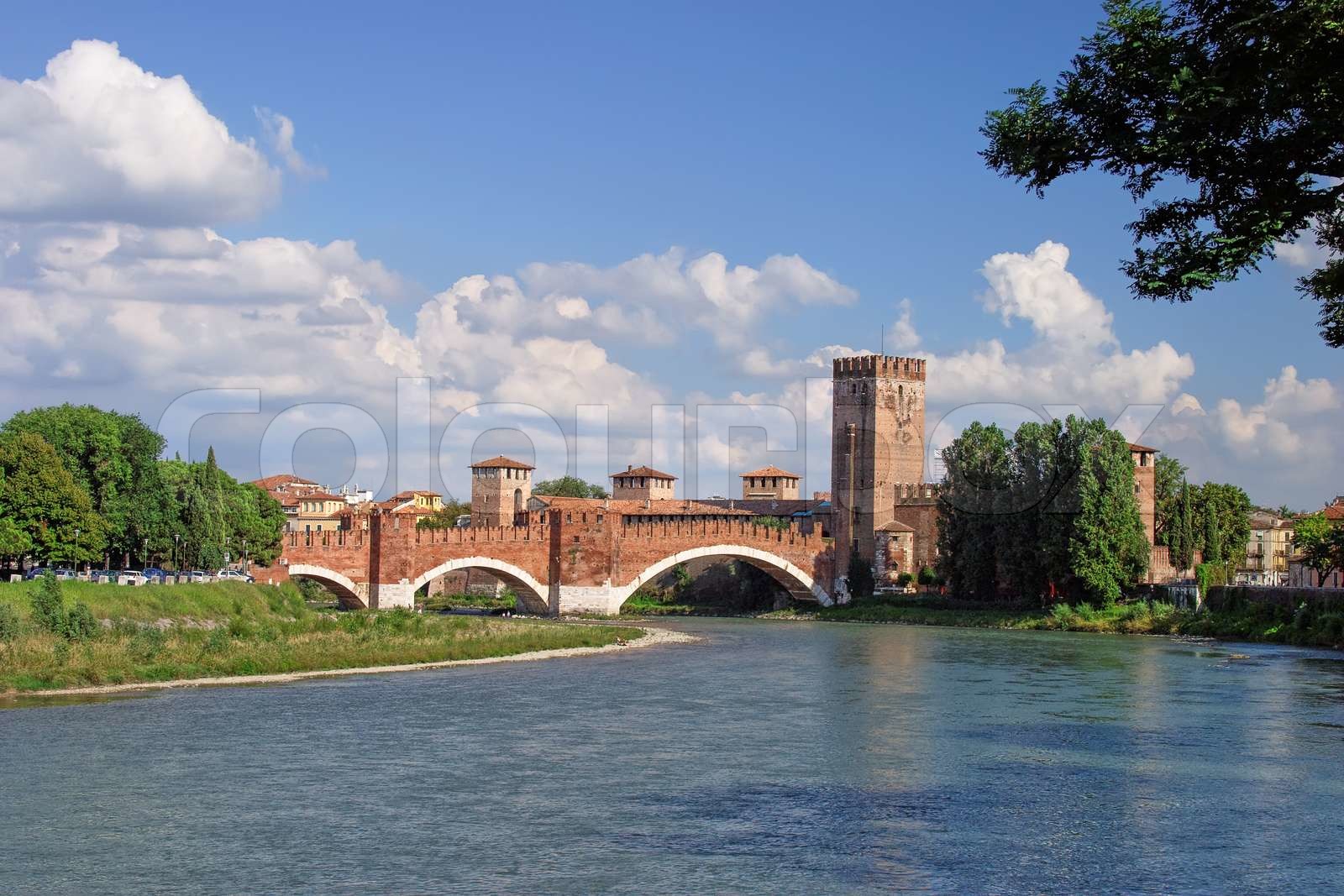 Verona castle | Stock image | Colourbox