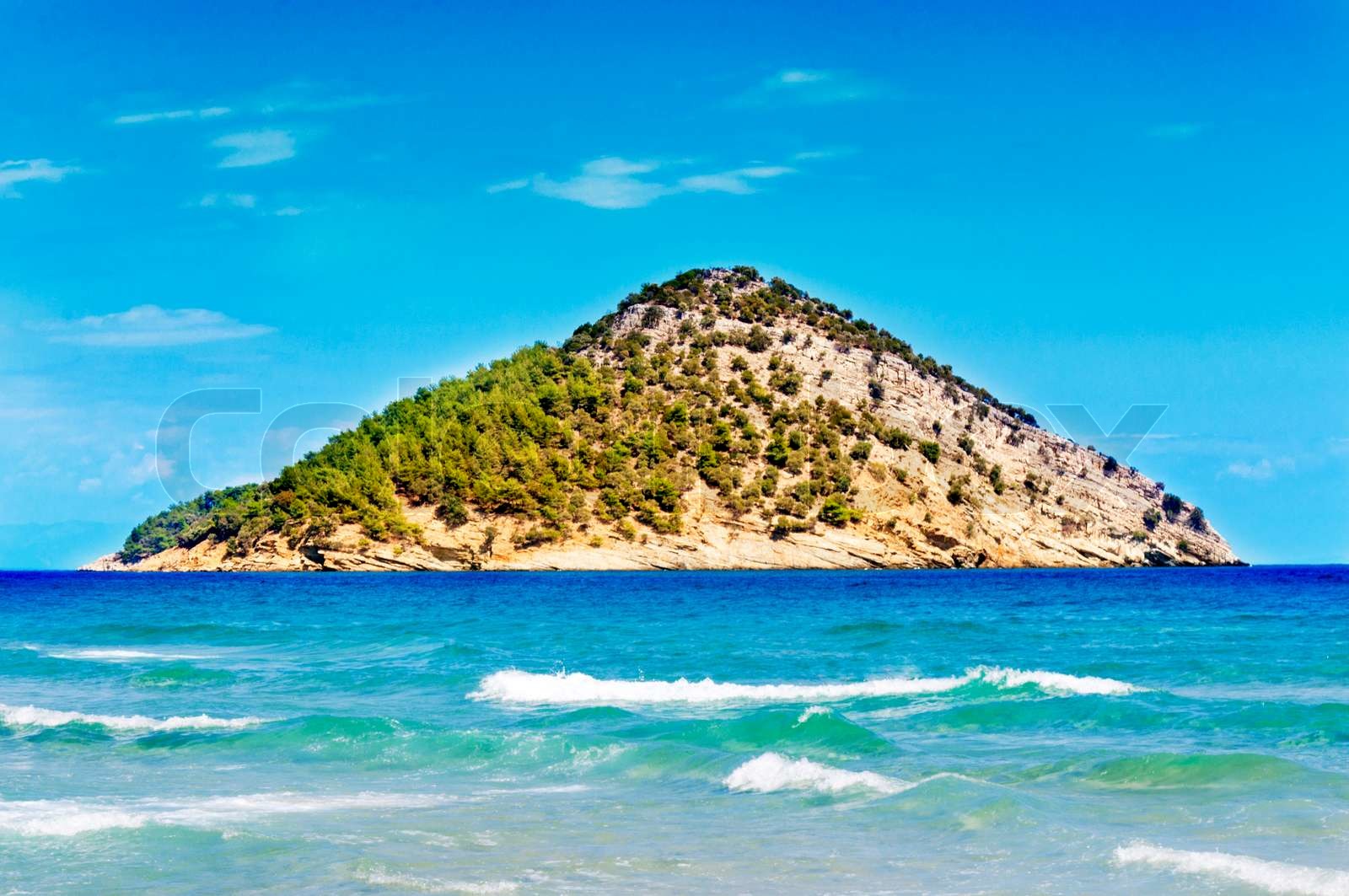 Single island | Stock image | Colourbox