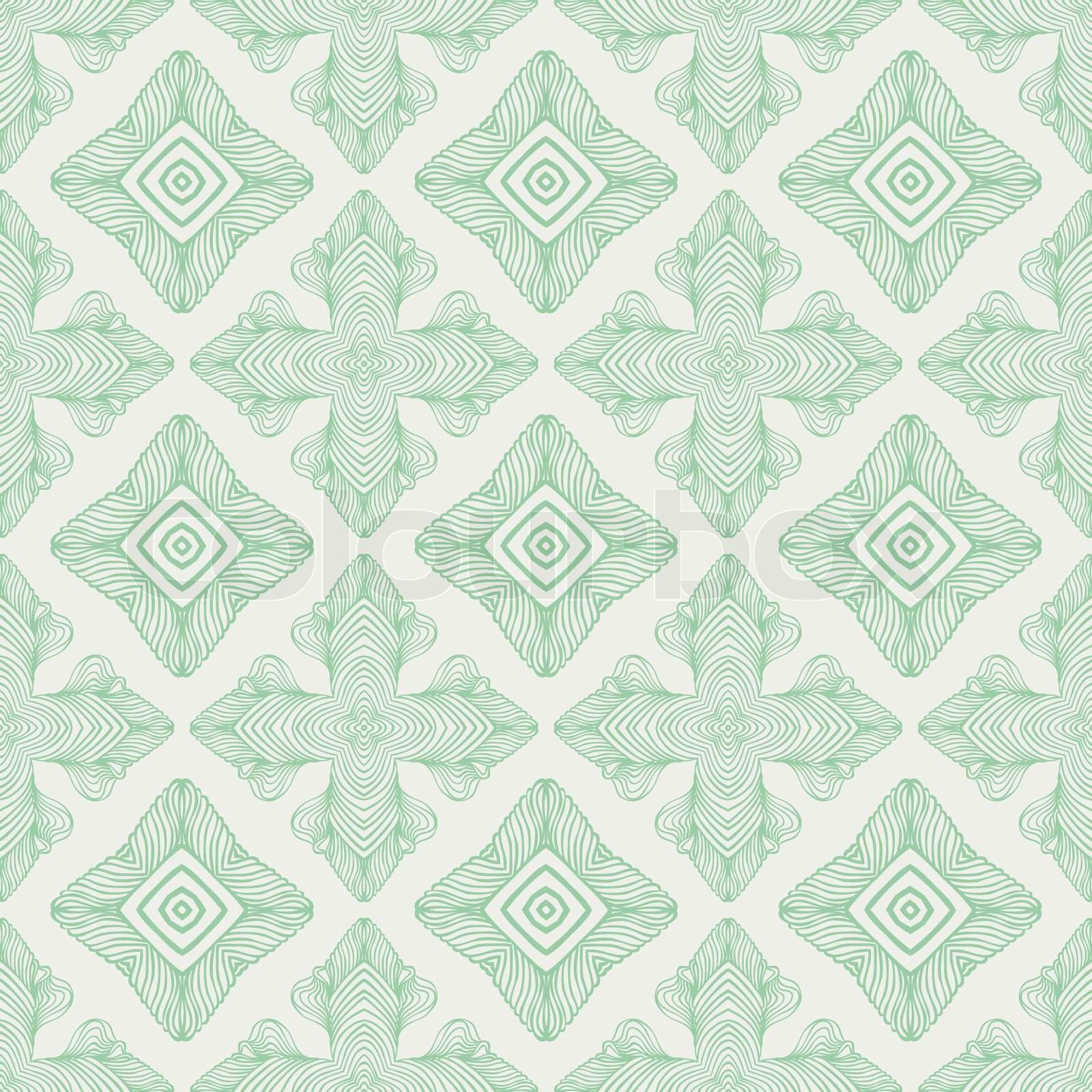 linear medieval vector seamless pattern | Stock vector | Colourbox