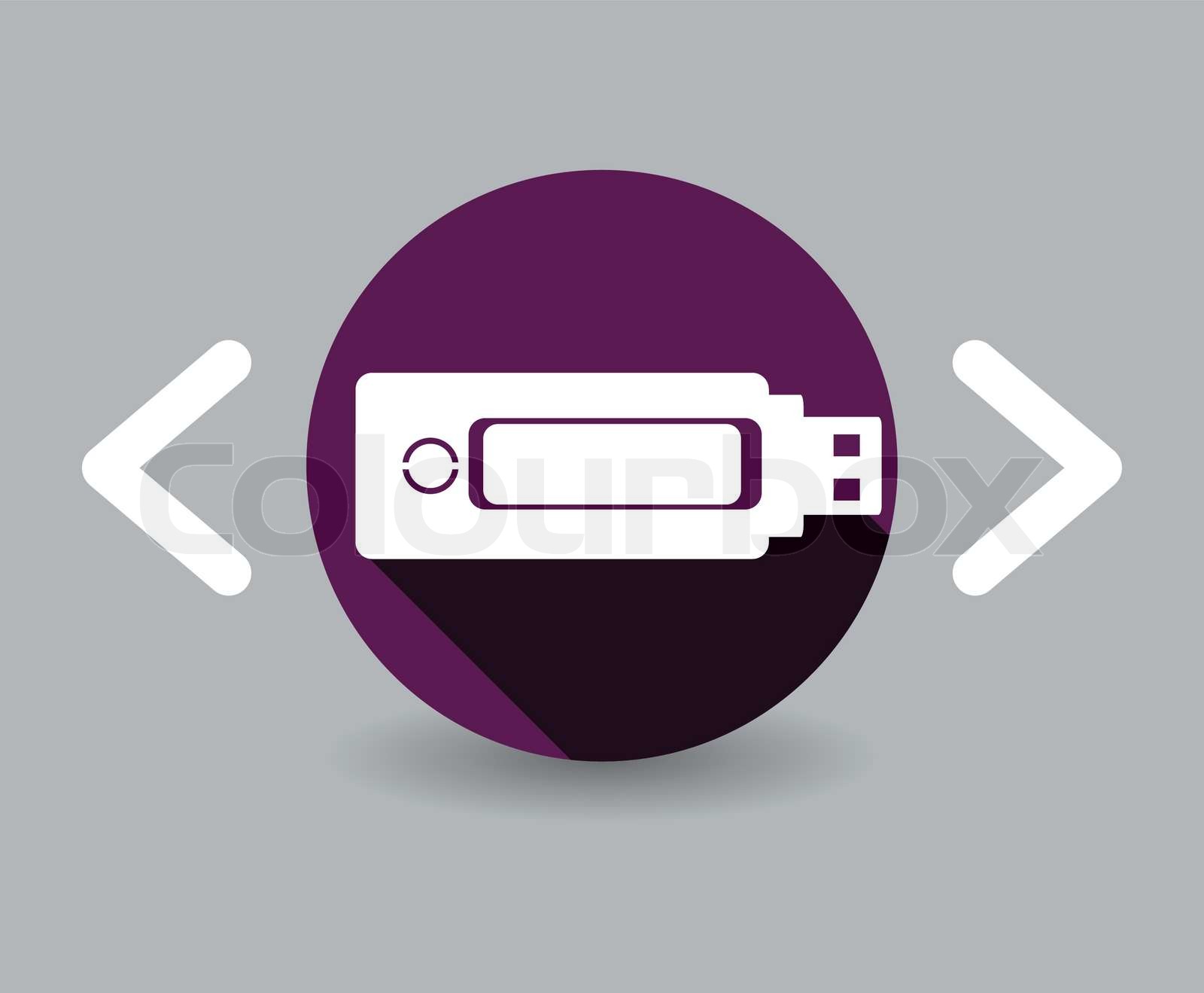 Modem -Symbol | Stock-Vektor | Colourbox