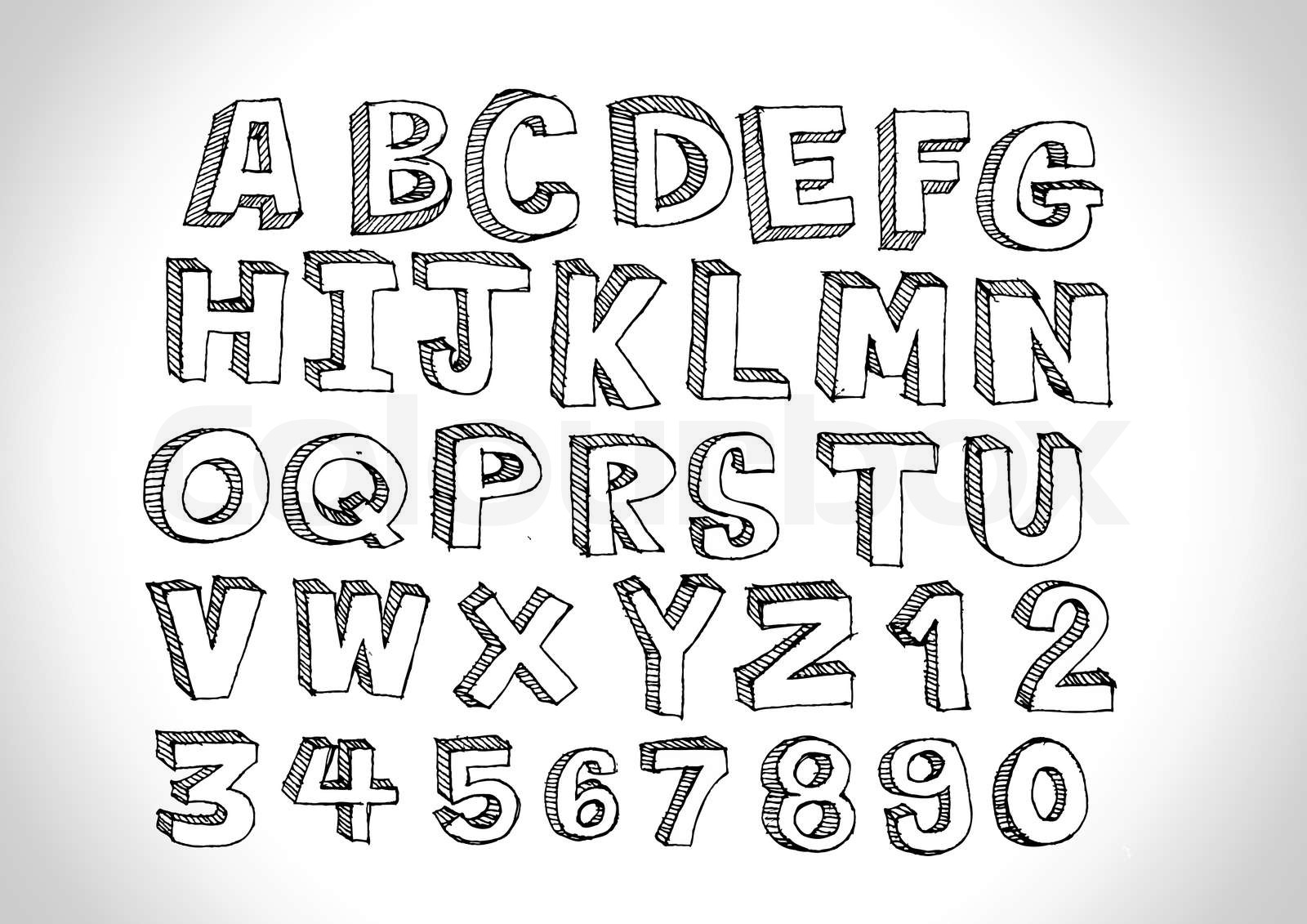 Cool Letter Fonts A Z
